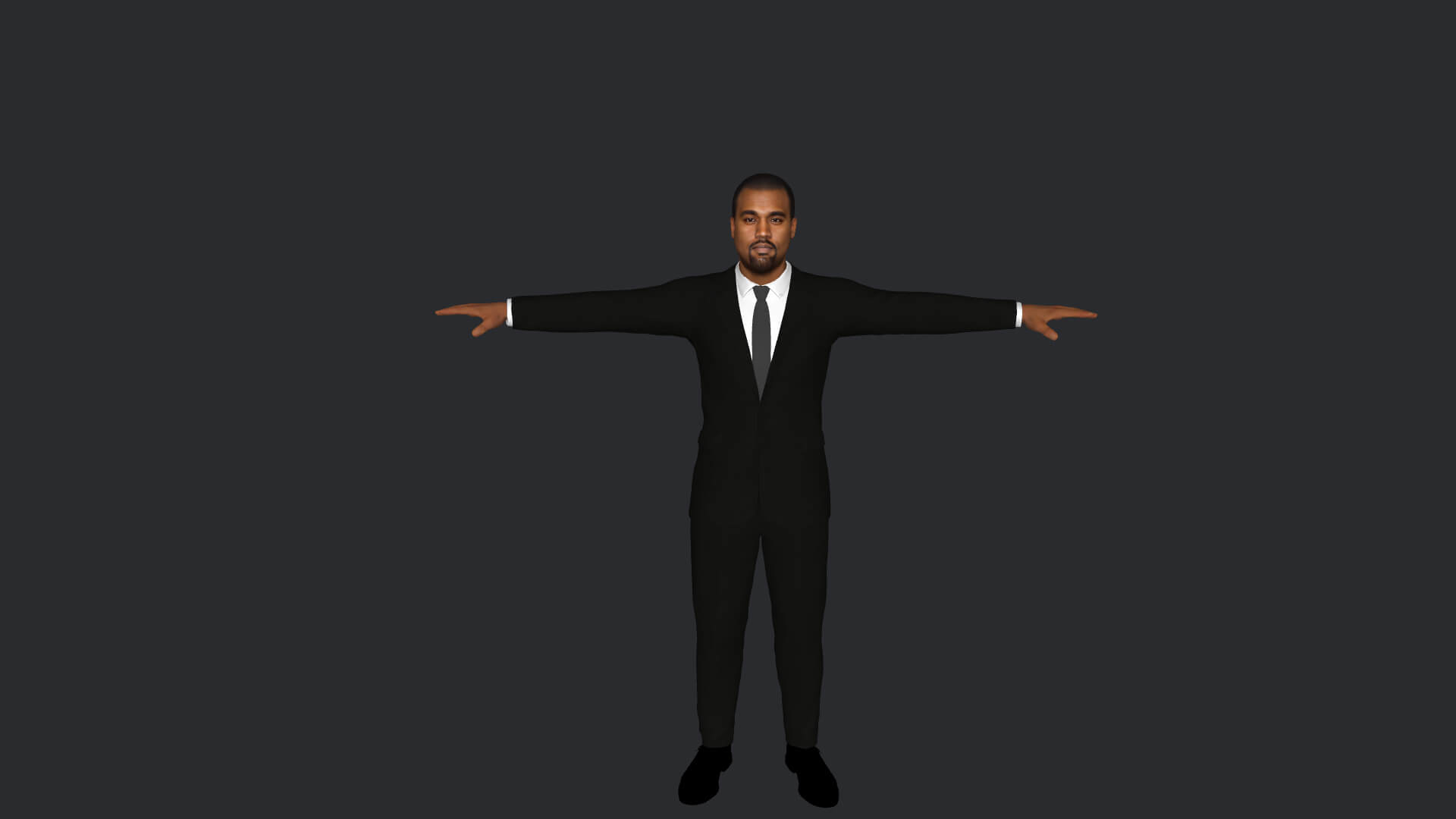 Kanye West Character - 3D Model by meta avatars