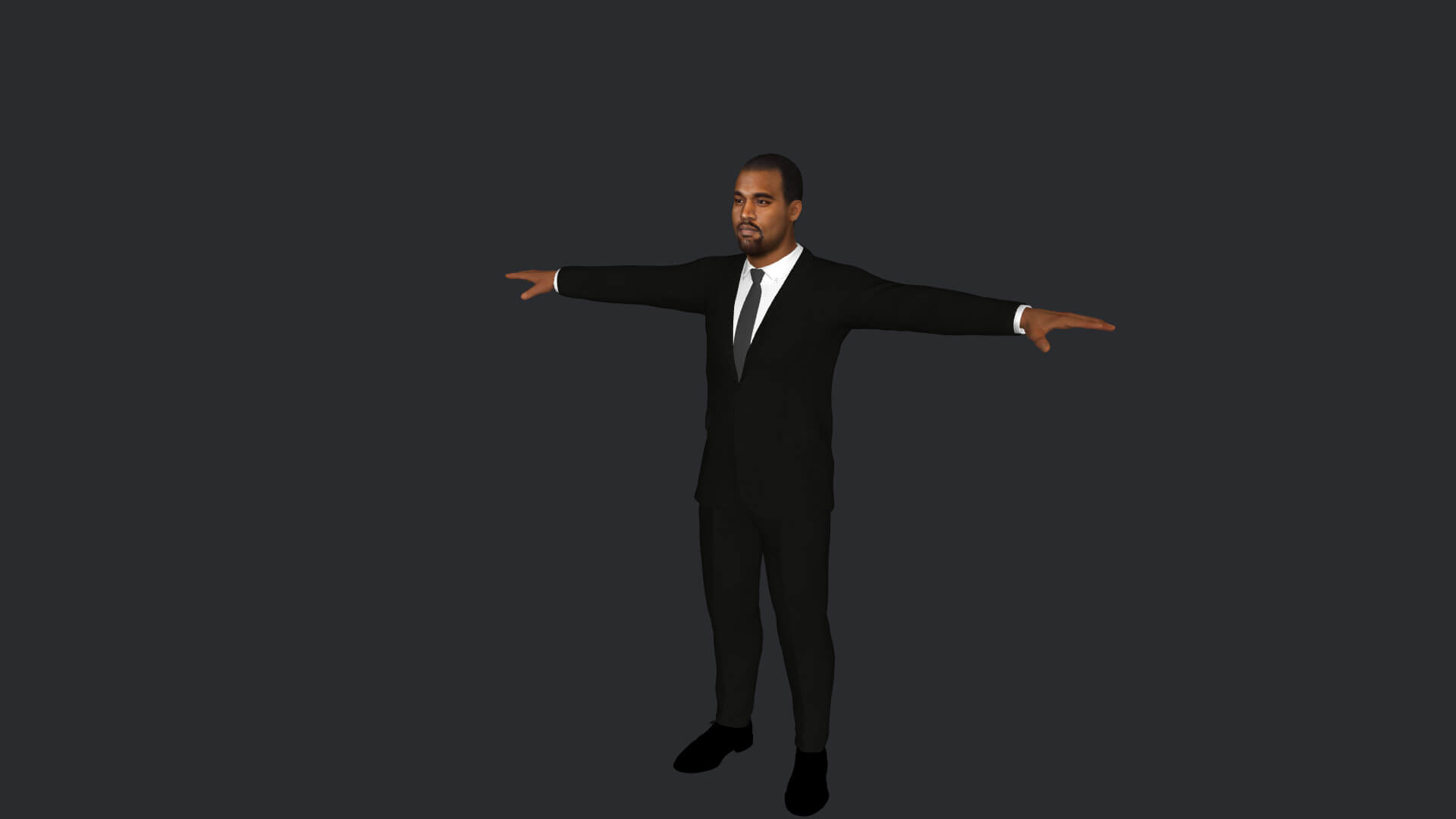Kanye West Character - 3D Model by meta avatars