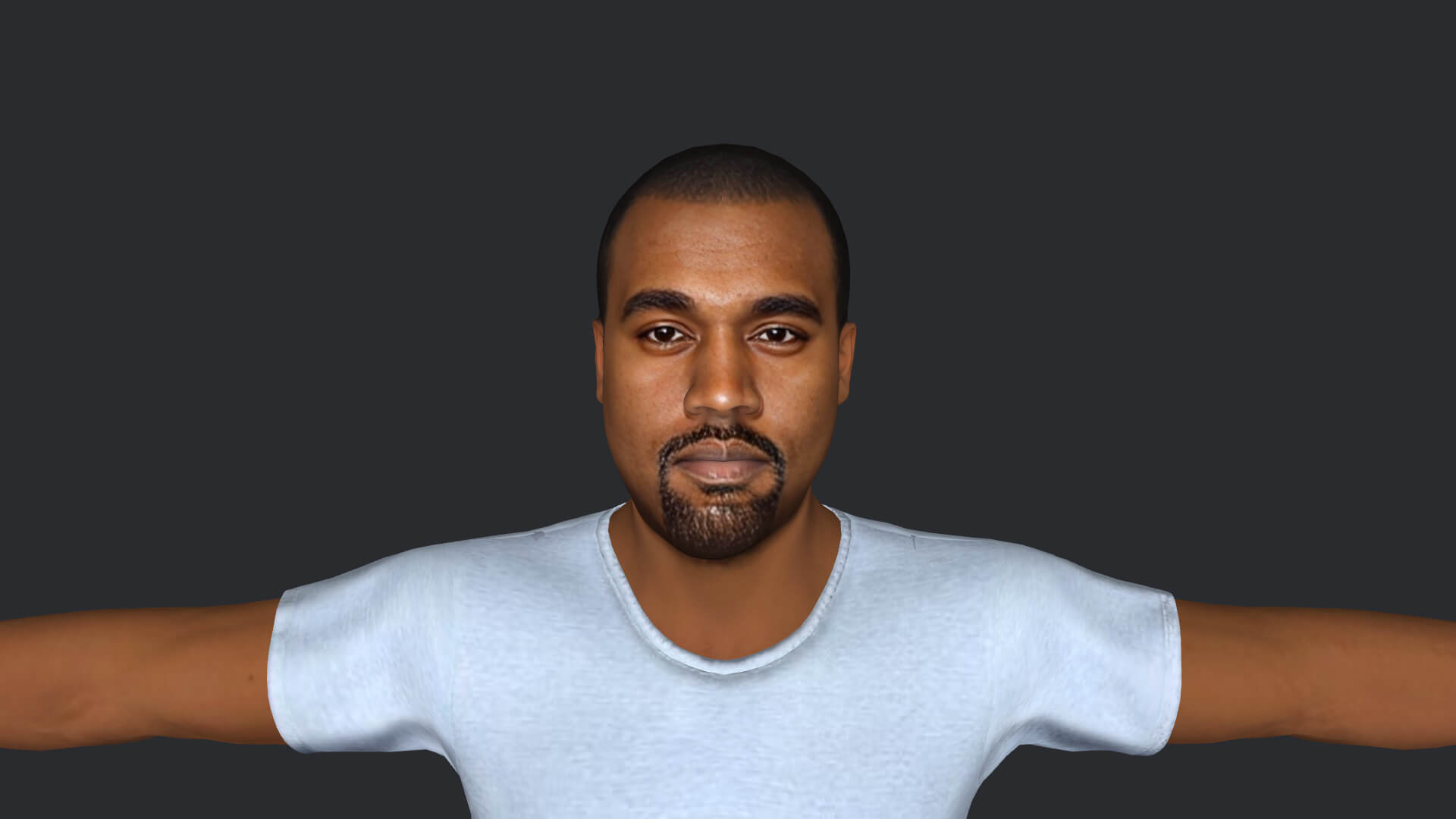Kanye West Character - 3D Model by meta avatars