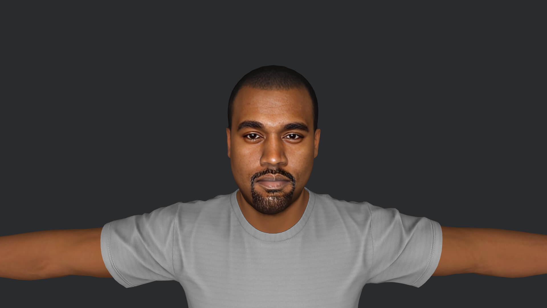 Kanye West Character - 3D Model by meta avatars