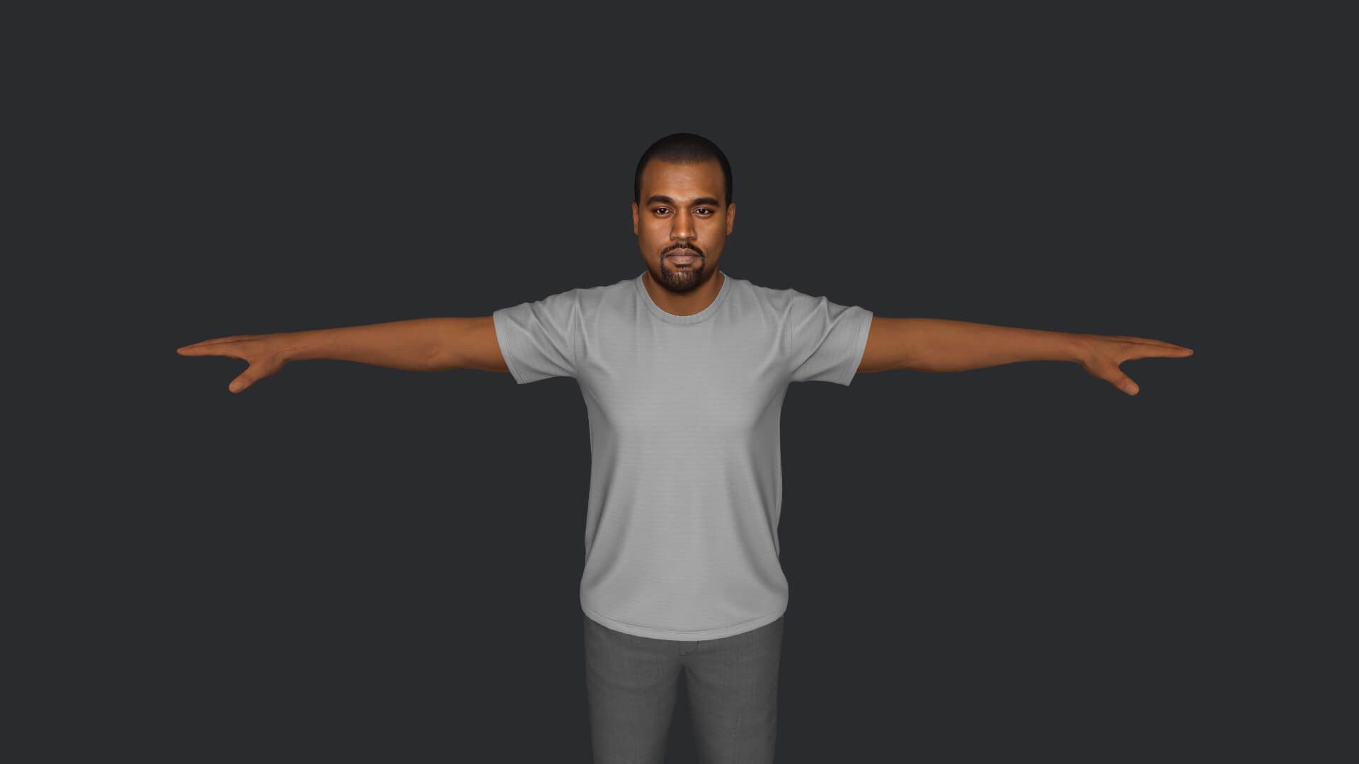 Kanye West Character - 3D Model by meta avatars