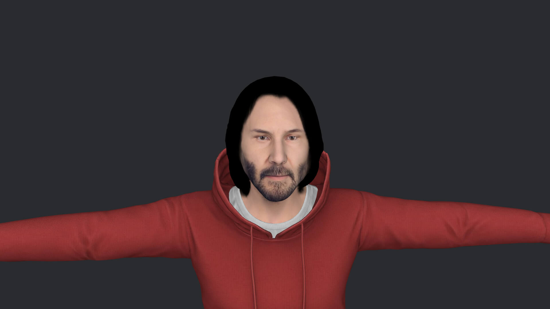Keanu Reeves Realistic Full Body Fully Rigged Character - 3D Model by ...