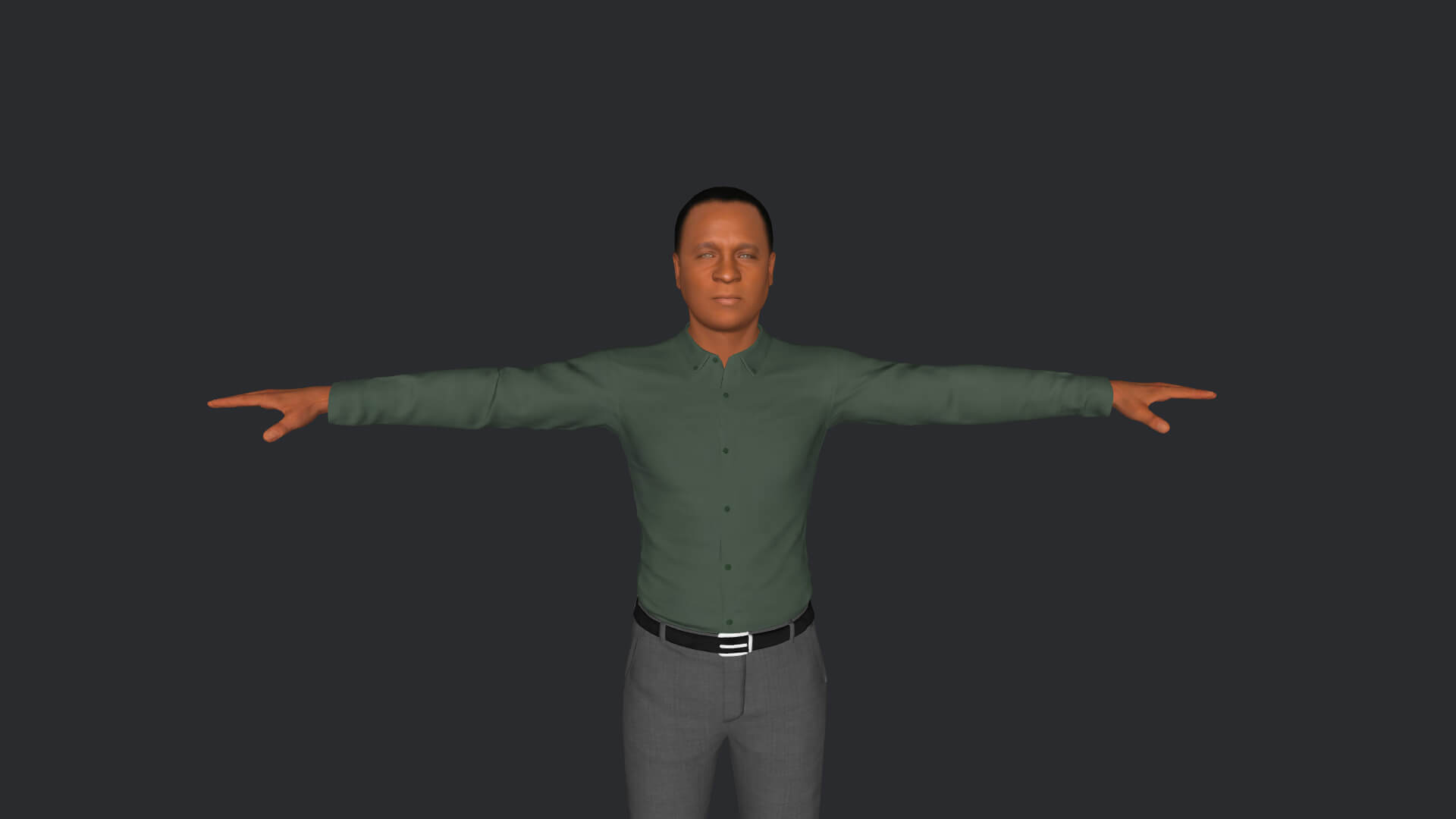 Keith Mitchell Realistic Full Body Fully Rigged Character - 3D Model by ...
