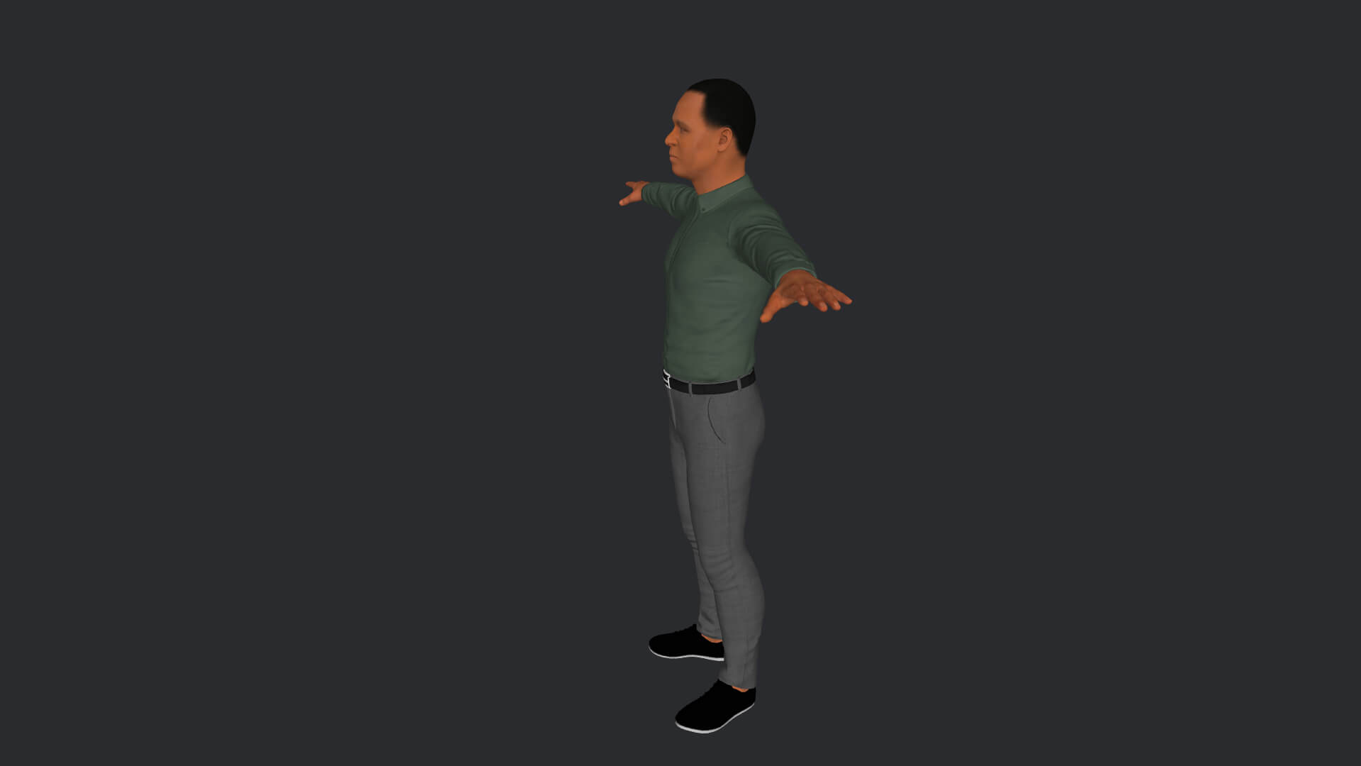 Keith Mitchell Realistic Full Body Fully Rigged Character - 3D Model by ...