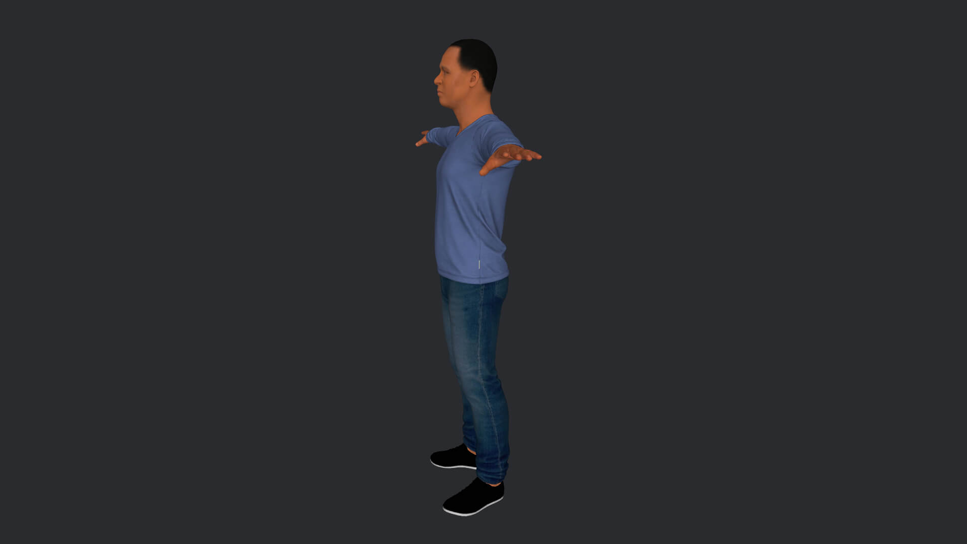 Keith Mitchell Realistic Full Body Fully Rigged Character - 3D Model by ...