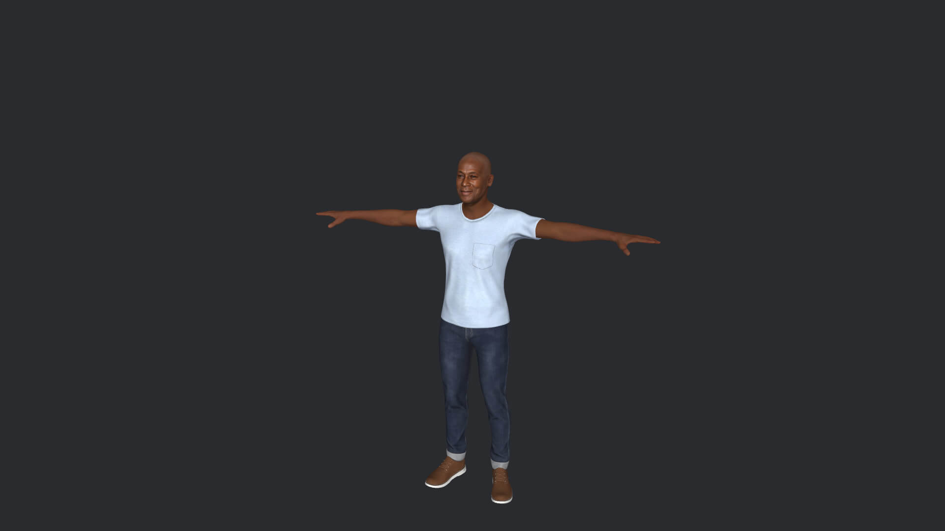 Keith Rowley Hyper Realistic Fully Rigged Character - 3D Model by meta ...