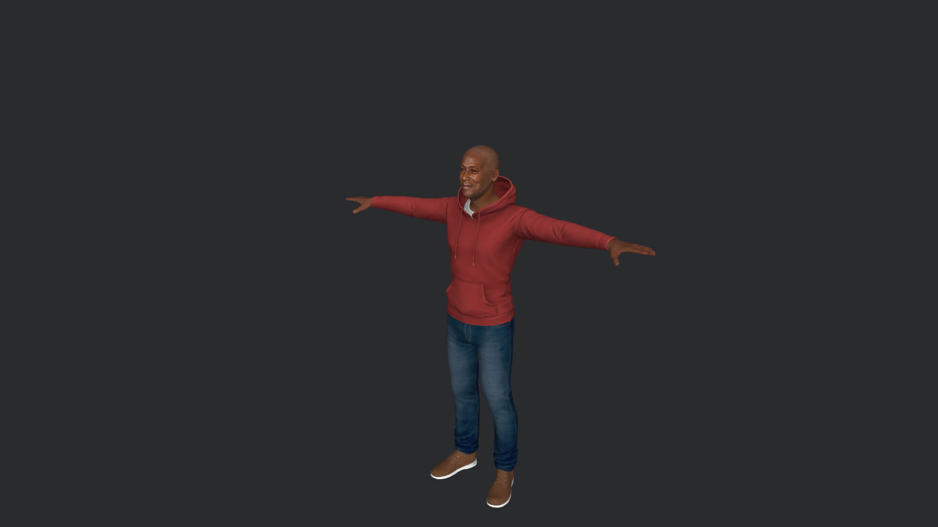 Keith Rowley Hyper Realistic Fully Rigged Character - 3D Model by meta ...