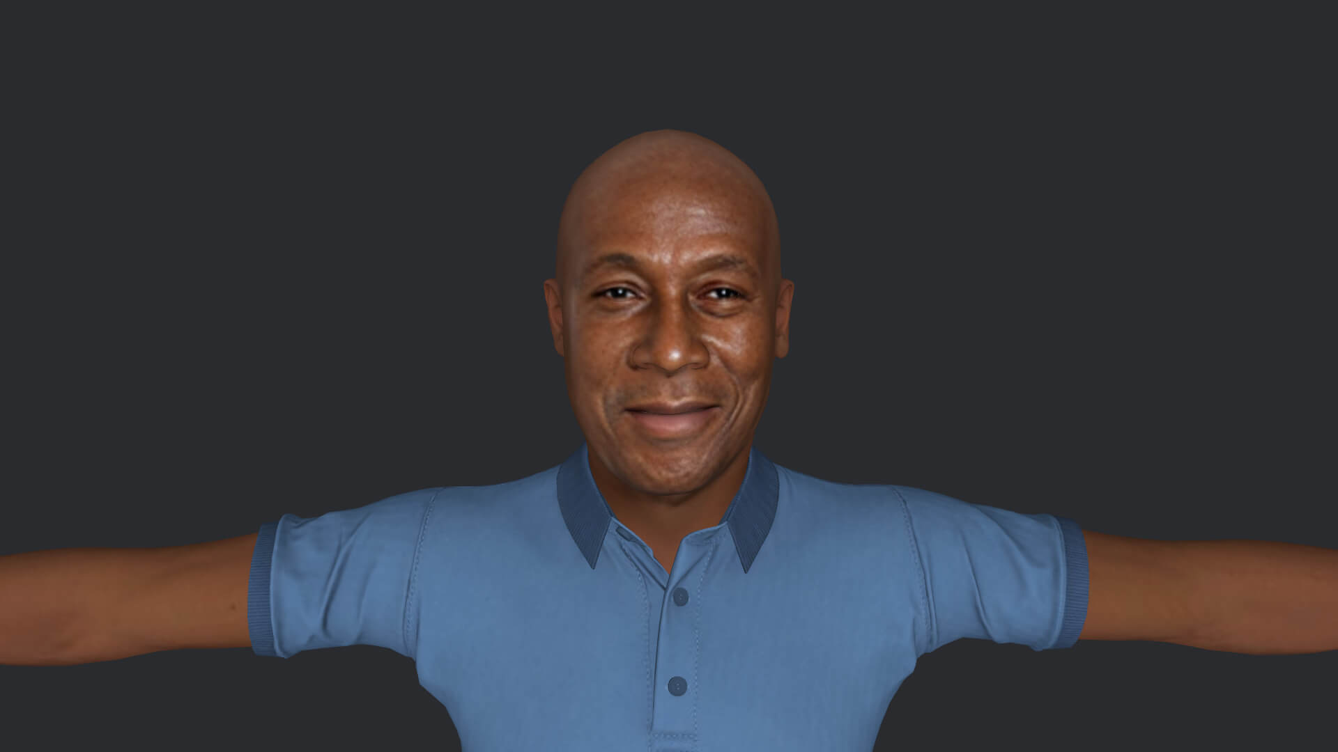 Keith Rowley Hyper Realistic Fully Rigged Character - 3D Model by meta ...
