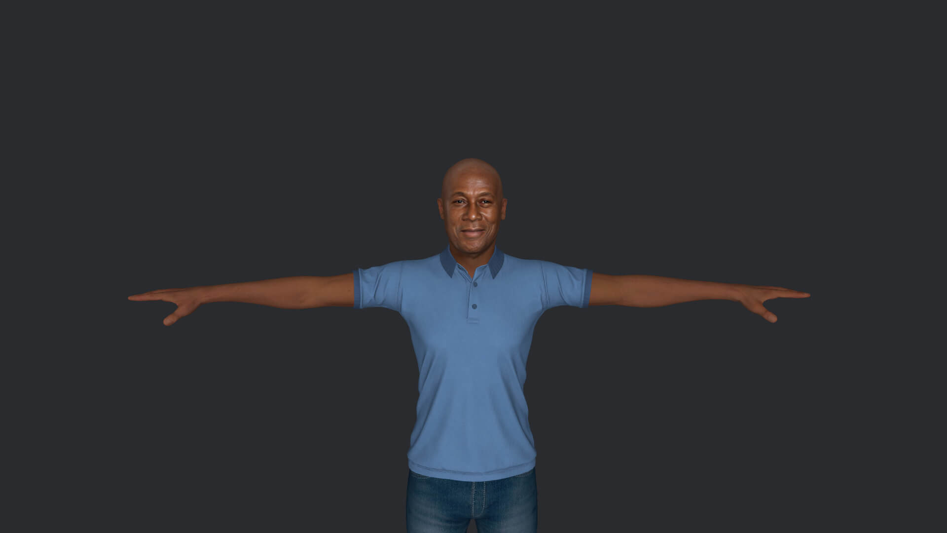 Keith Rowley Hyper Realistic Fully Rigged Character - 3D Model by meta ...
