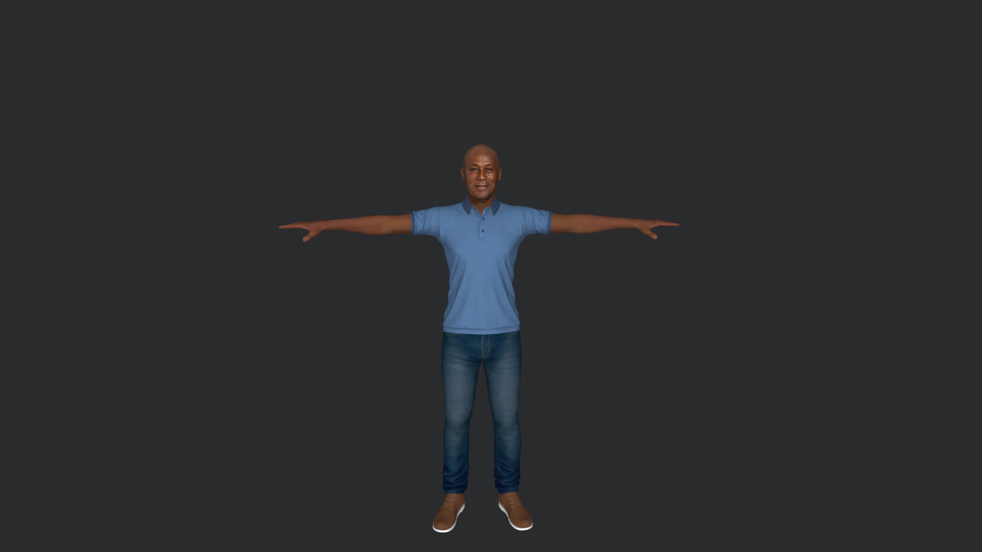 Keith Rowley Hyper Realistic Fully Rigged Character - 3D Model by meta ...