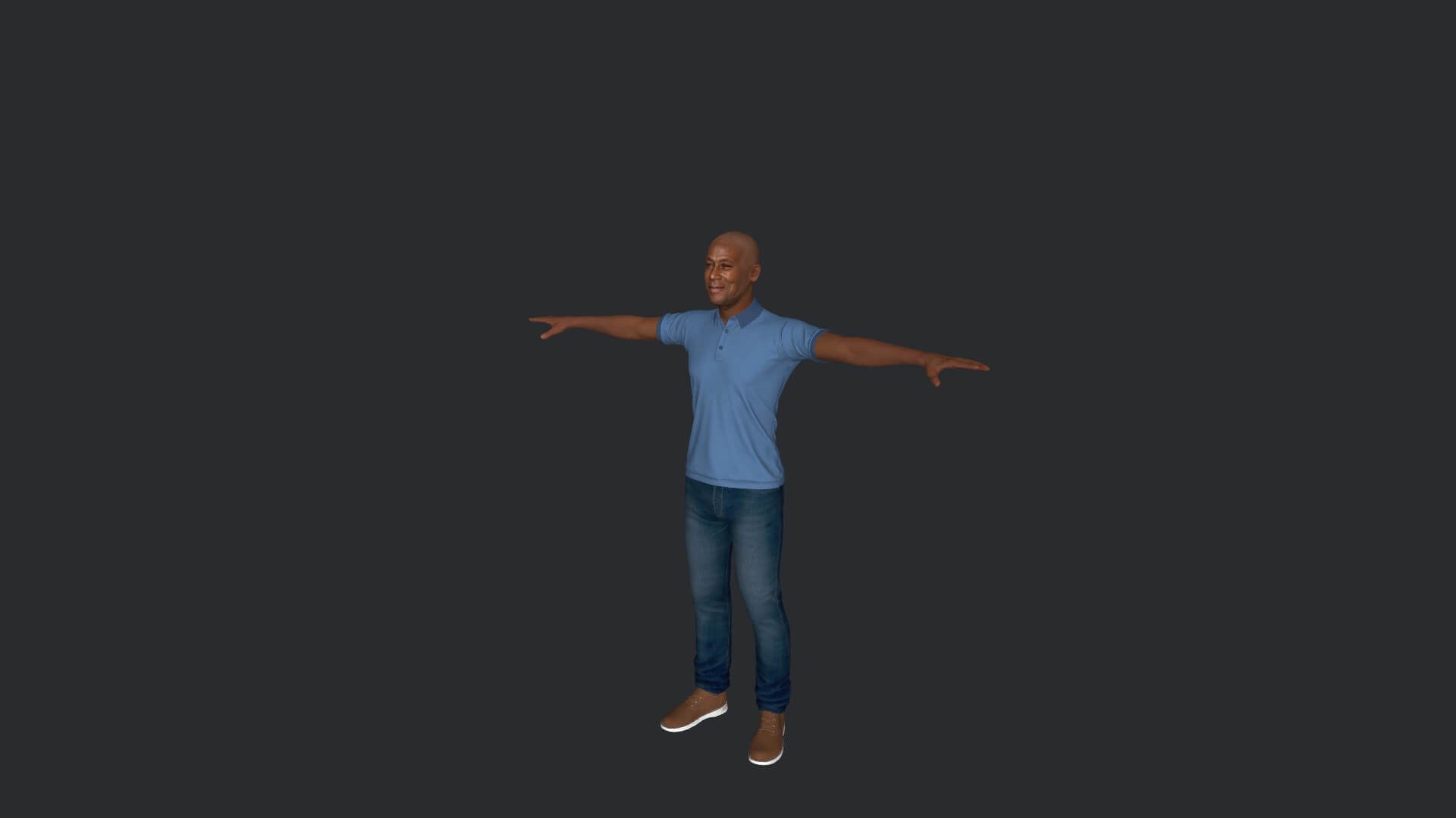 Keith Rowley Hyper Realistic Fully Rigged Character - 3D Model by meta ...