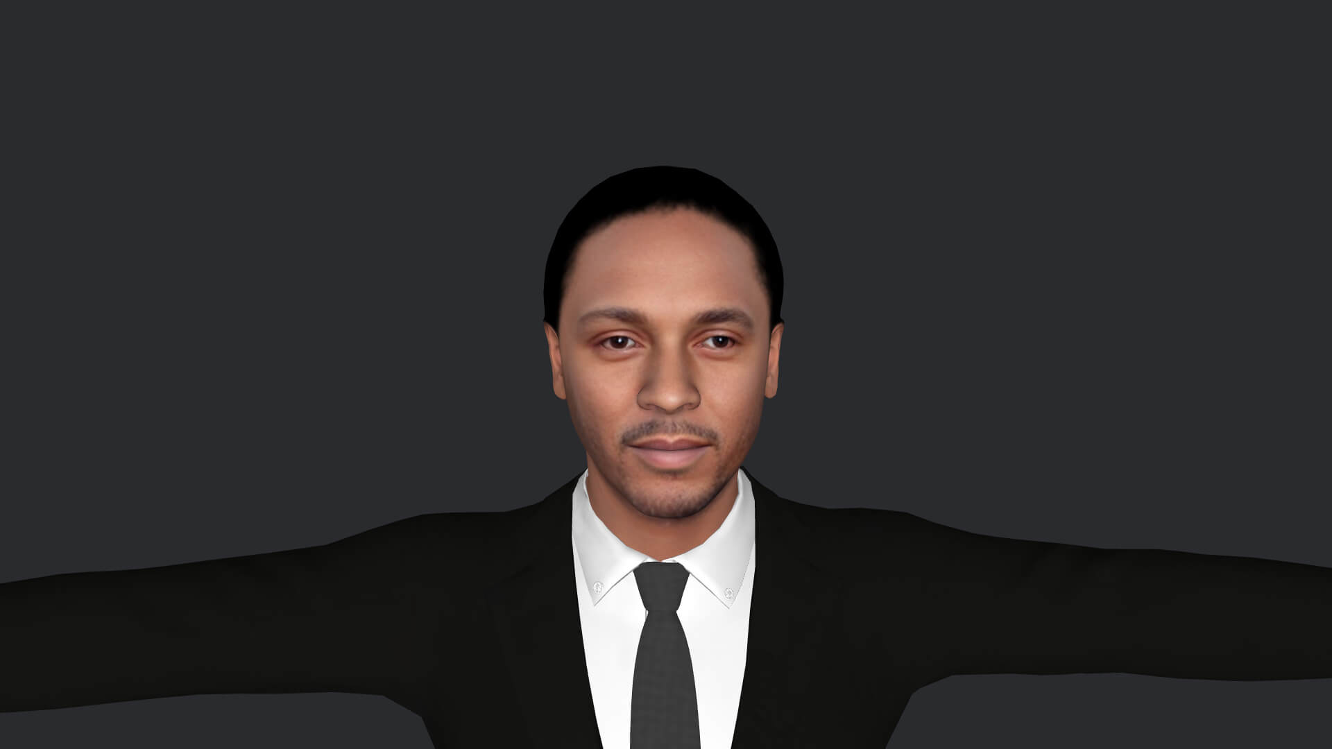 Kendrick Lamar Realistic Full Body Fully Rigged Character - 3D Model by ...