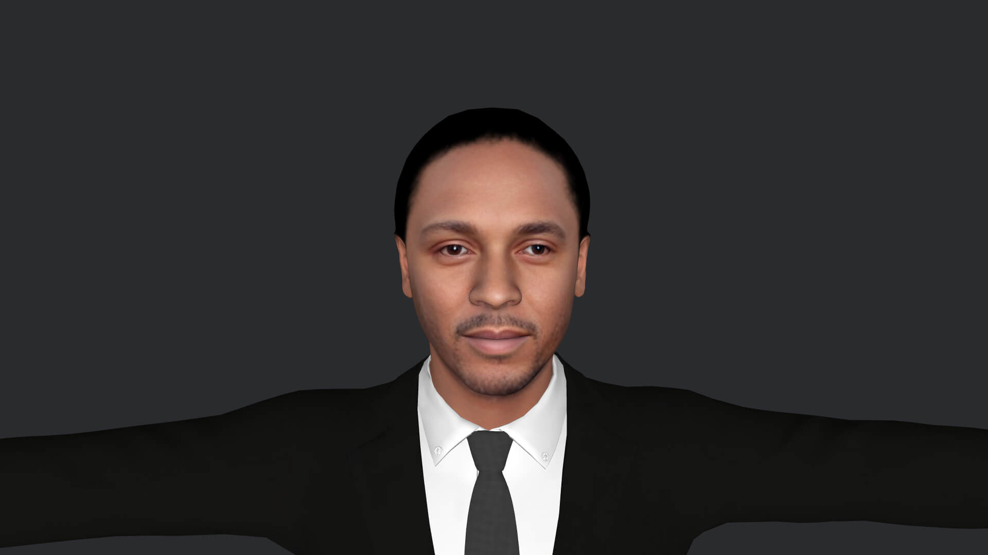 Kendrick Lamar Realistic Full Body Fully Rigged Character - 3D Model by ...