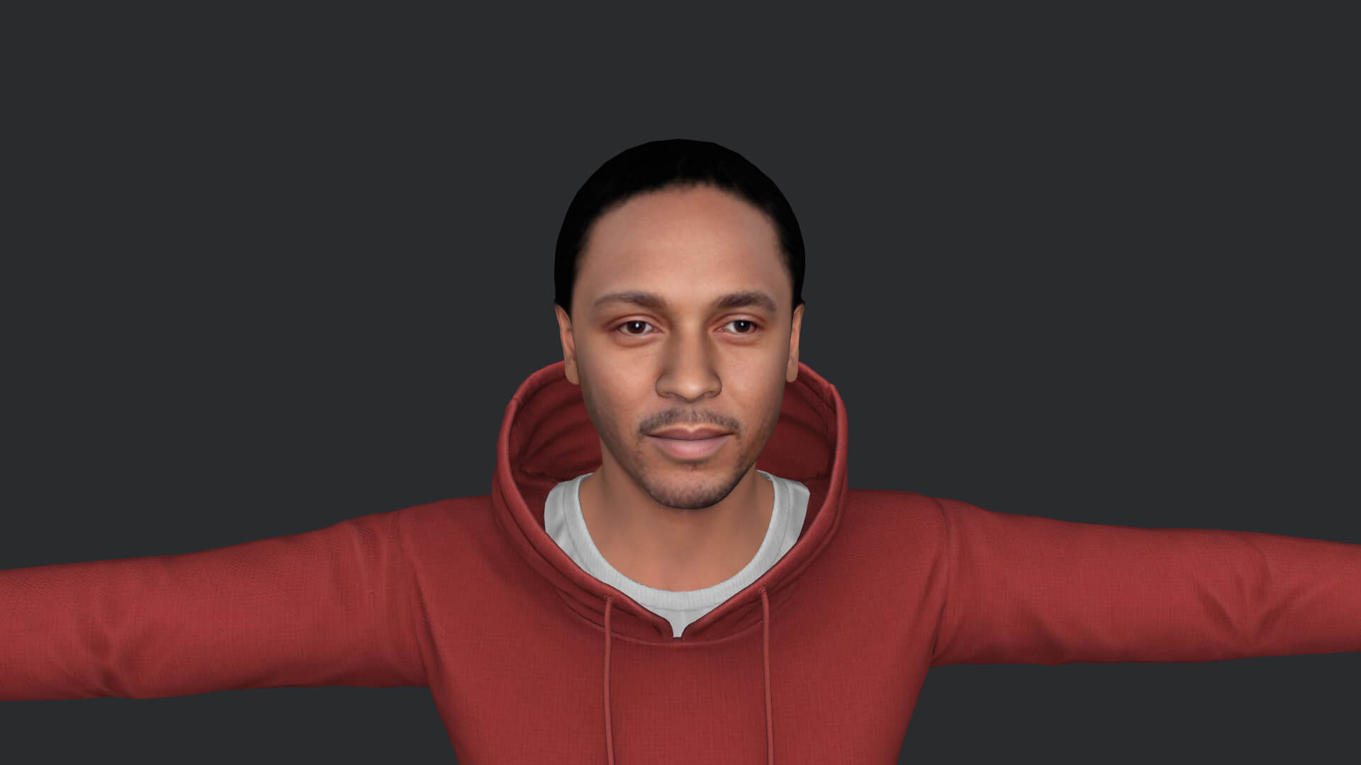 Kendrick Lamar Realistic Full Body Fully Rigged Character - 3D Model by ...