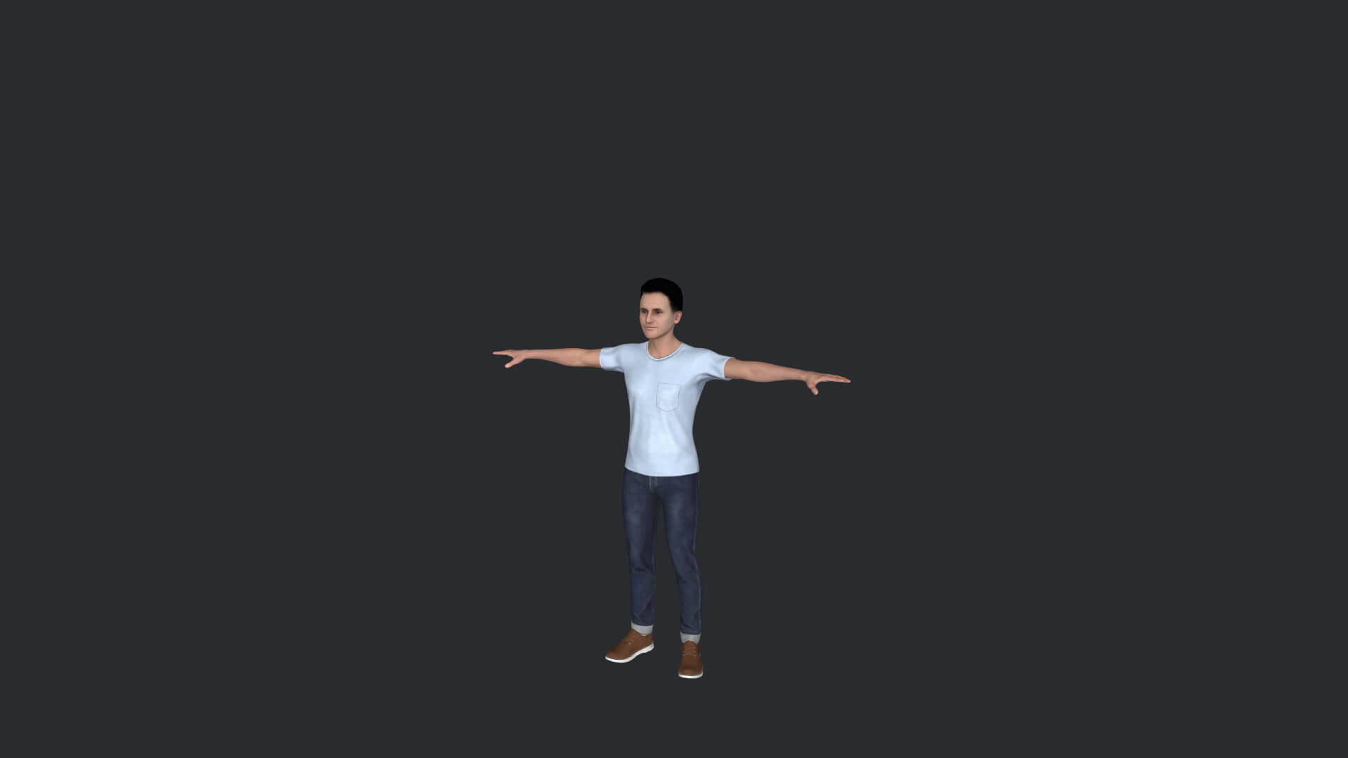 Kevin Droniak Realistic Full Body Fully Rigged Character - 3D Model by ...