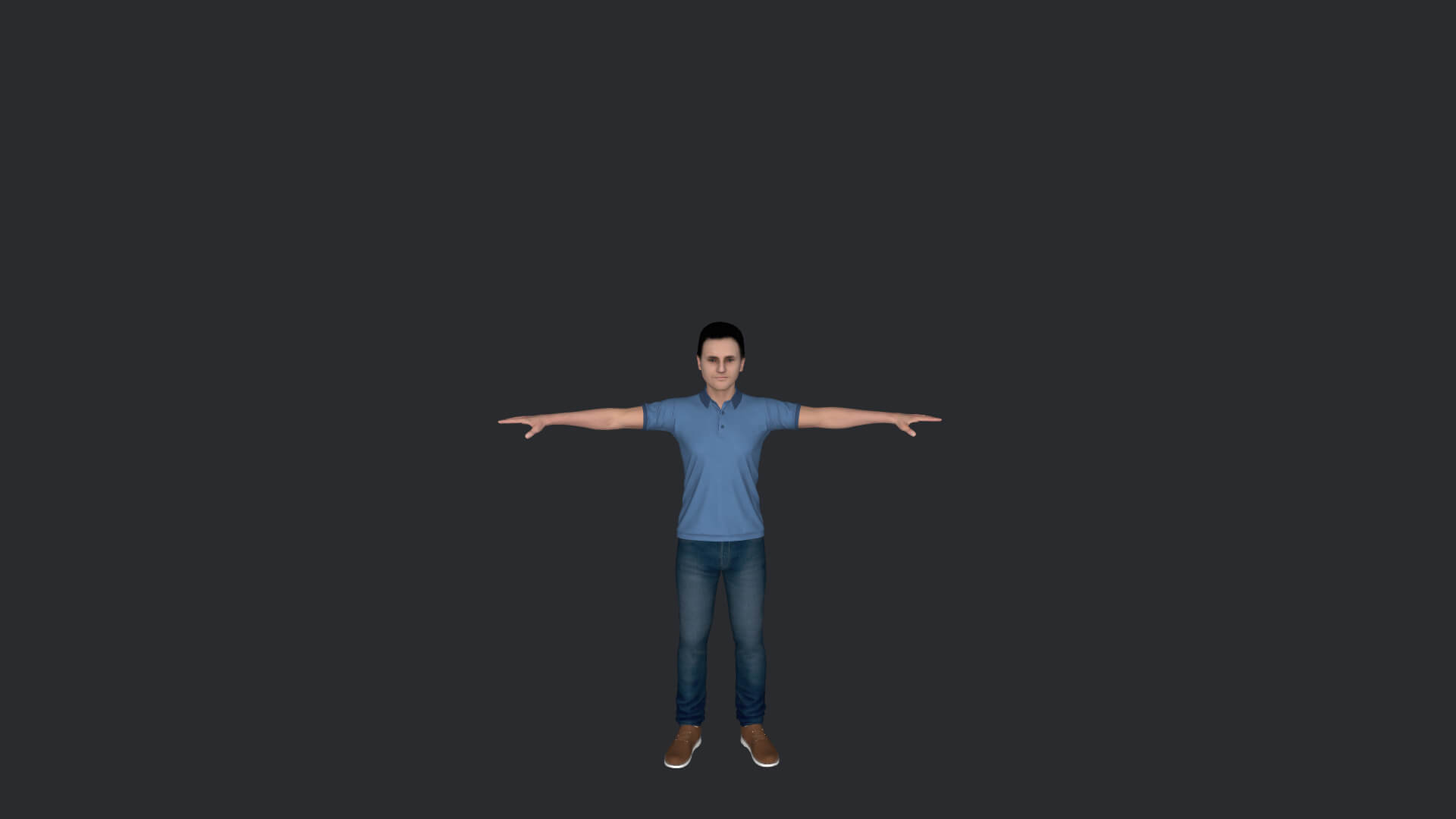 Kevin Droniak Realistic Full Body Fully Rigged Character - 3D Model by ...