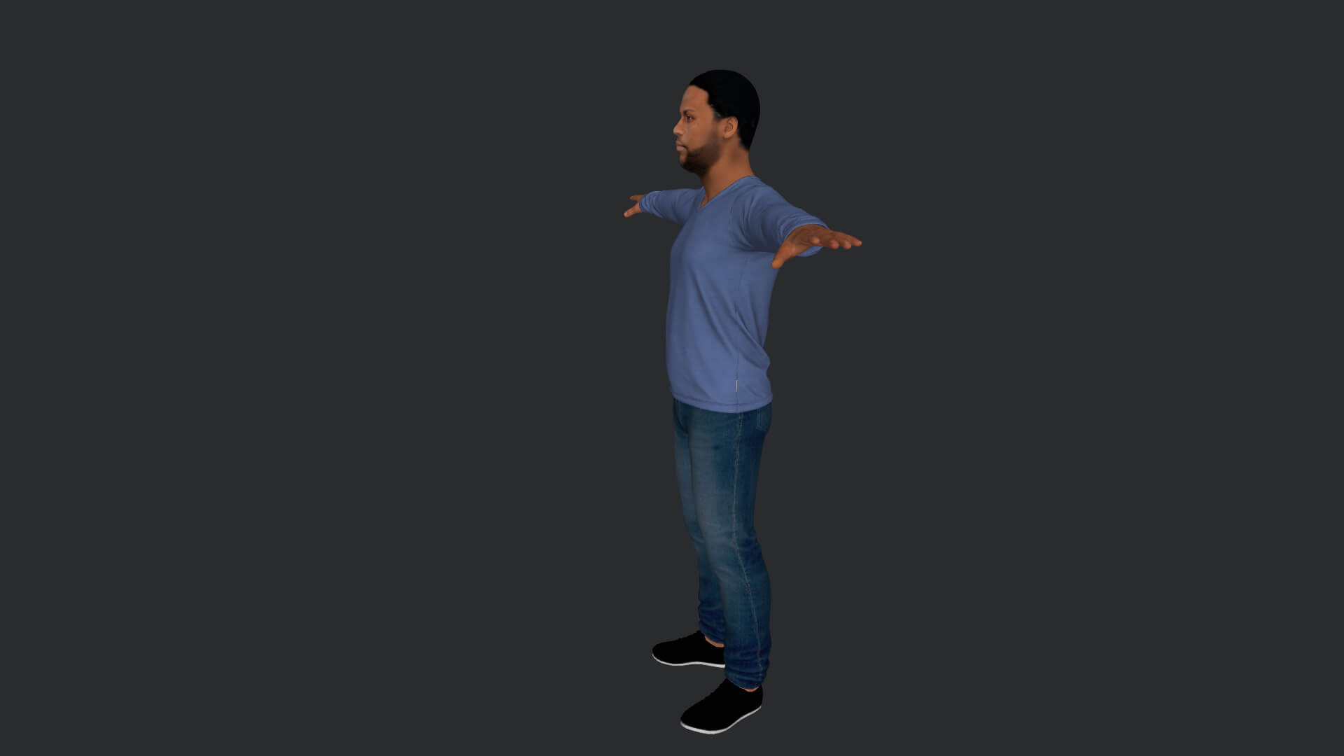 Kevin Hart Realistic Full Body Fully Rigged Character - 3D Model by ...