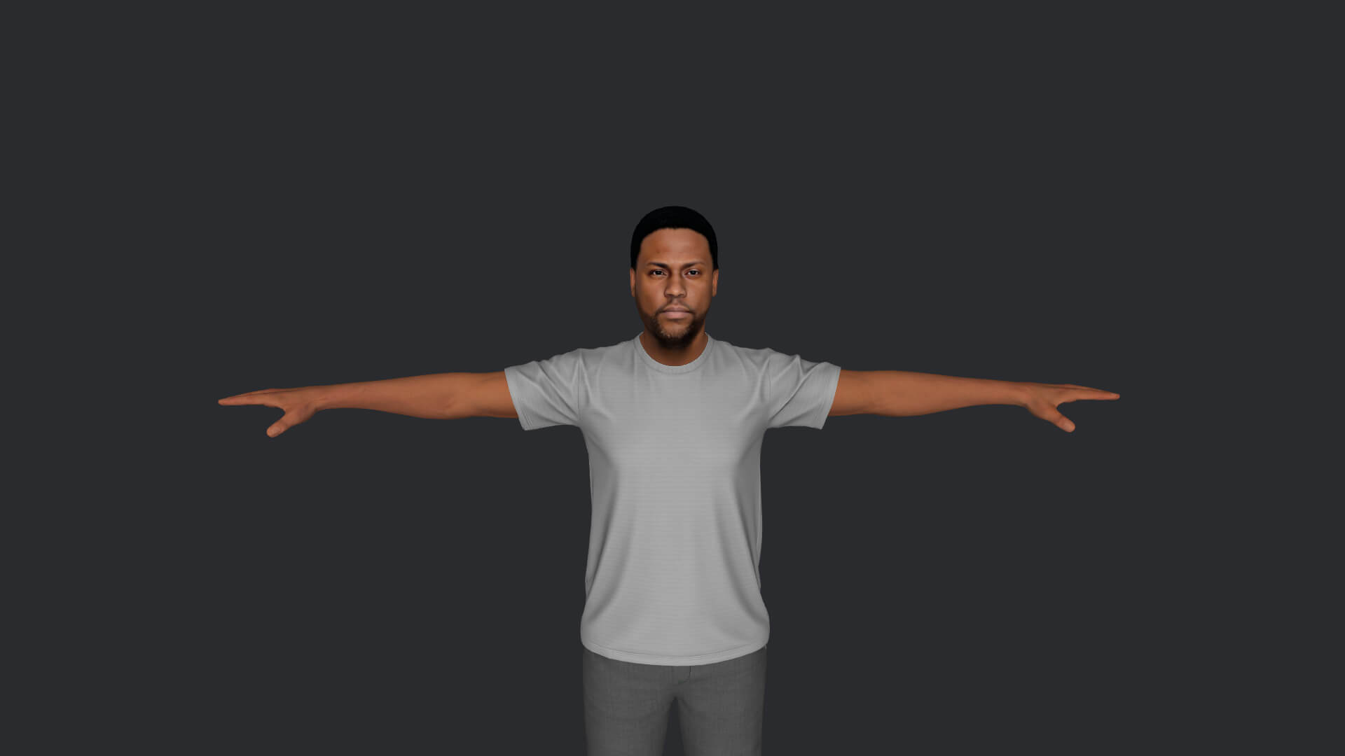 Kevin Hart Realistic Full Body Fully Rigged Character - 3D Model by ...