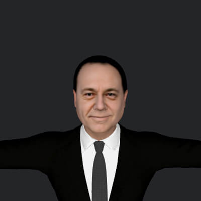 Kevin Spacey Realistic Full Body Fully Rigged Character - 3D Model by ...