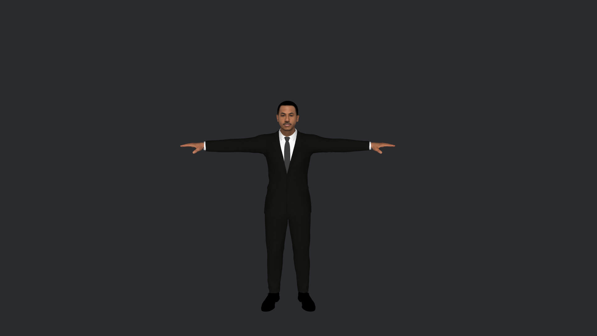 Khalil Rountree Realistic Full Body Fully Rigged Character - 3D Model ...