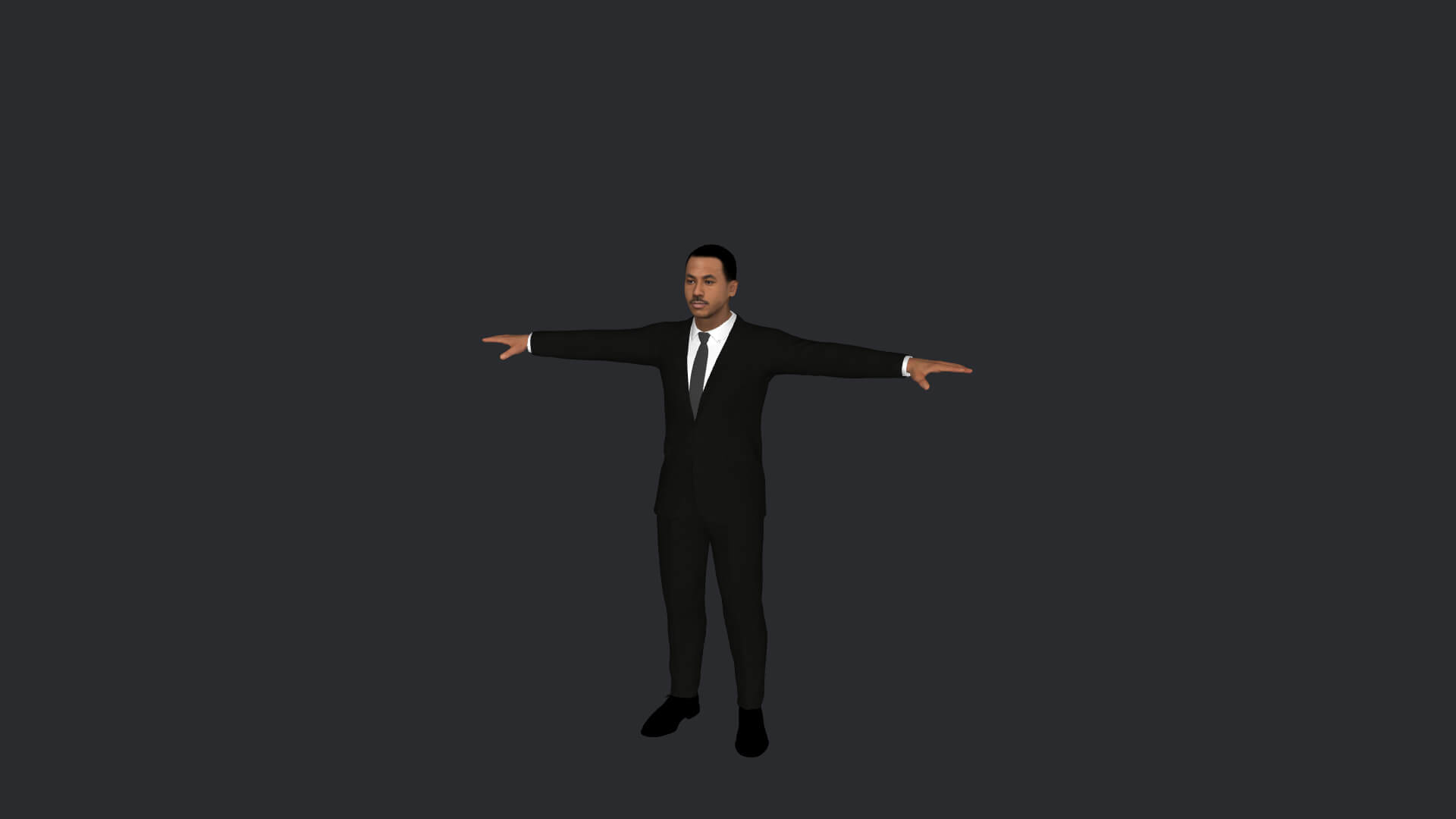 Khalil Rountree Realistic Full Body Fully Rigged Character - 3D Model ...