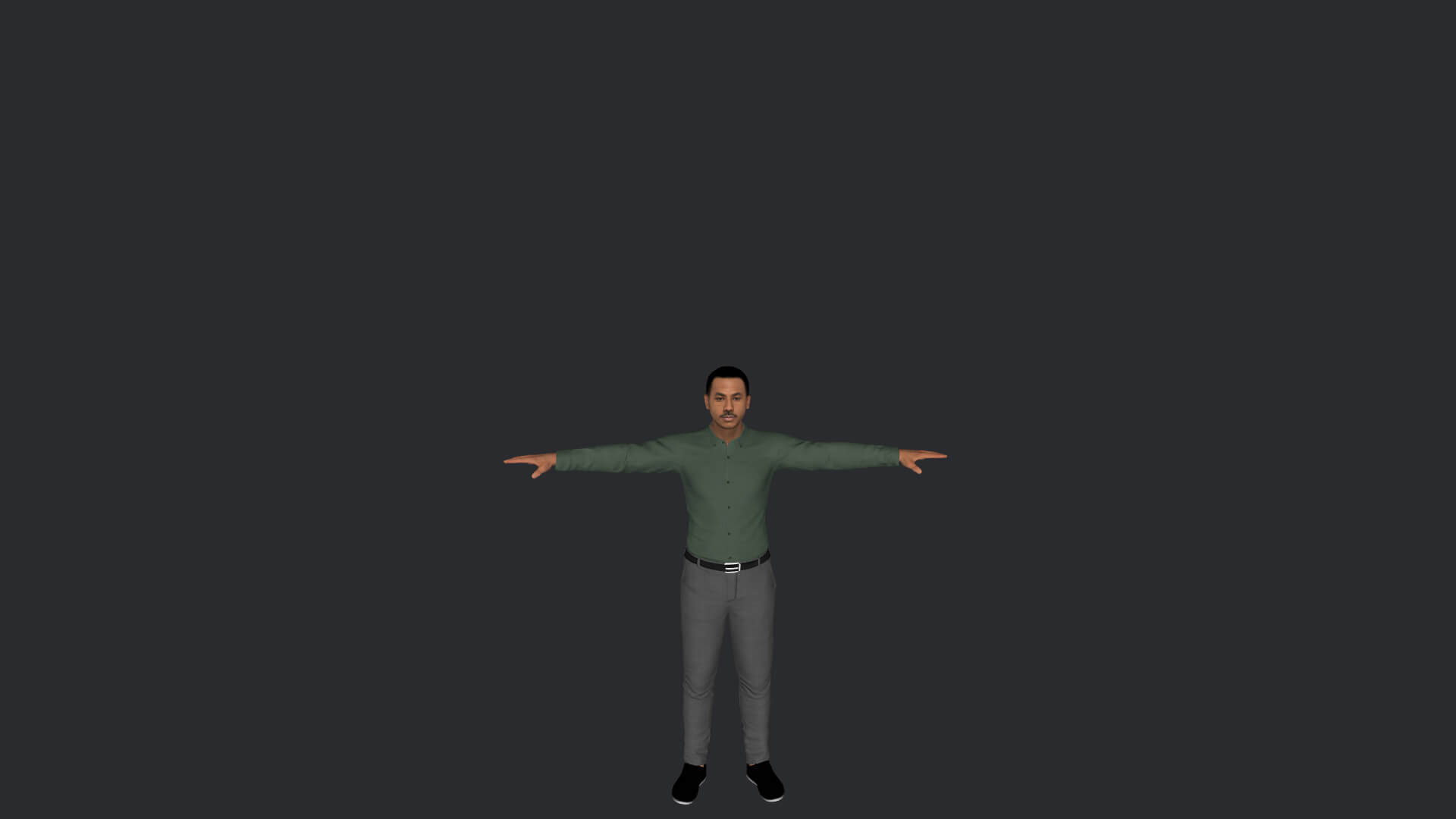 Khalil Rountree Realistic Full Body Fully Rigged Character - 3D Model ...