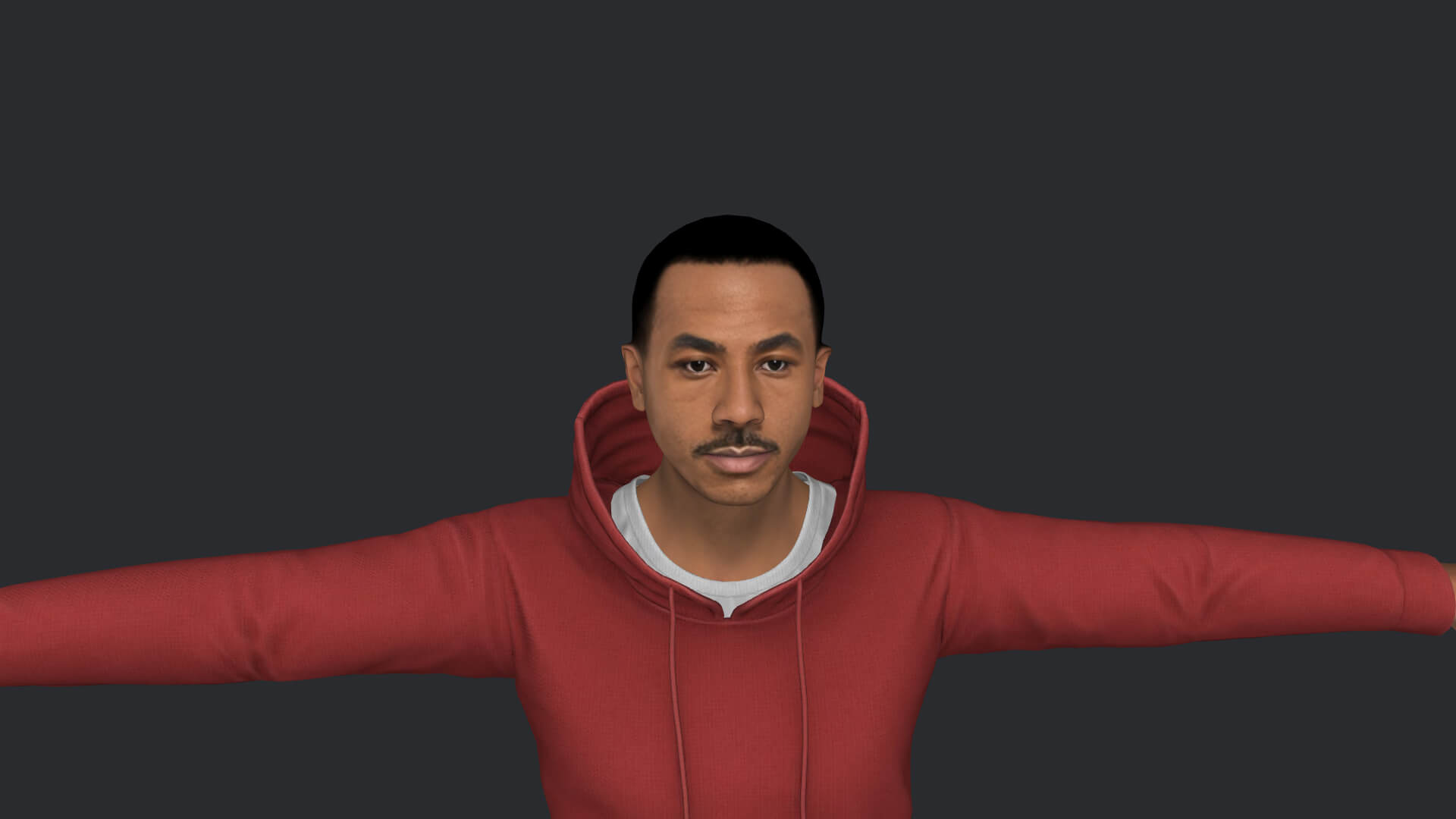Khalil Rountree Realistic Full Body Fully Rigged Character - 3D Model ...