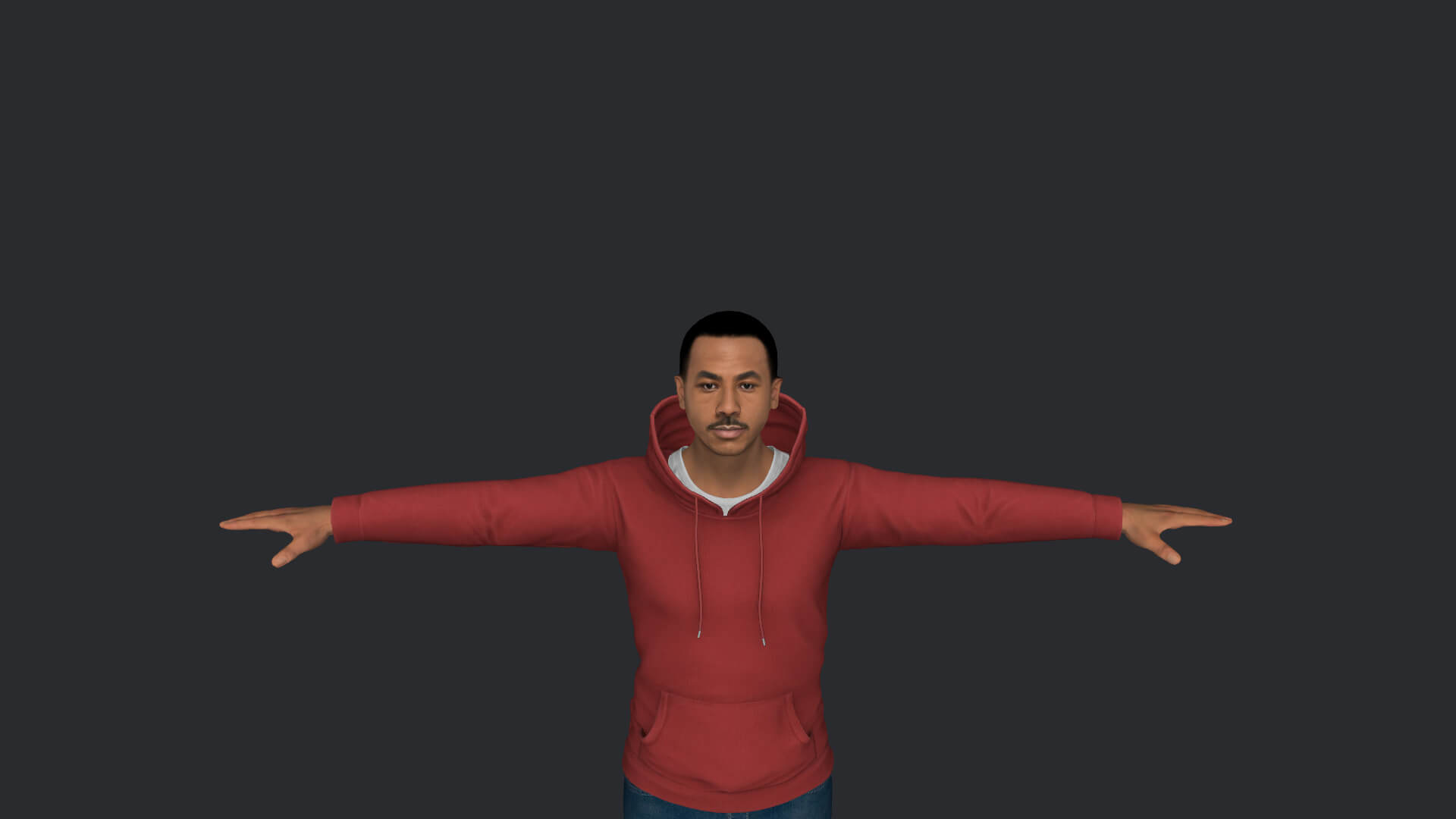 Khalil Rountree Realistic Full Body Fully Rigged Character - 3D Model ...