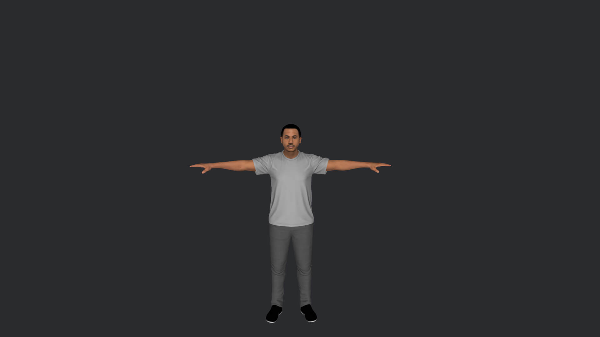 Khalil Rountree Realistic Full Body Fully Rigged Character - 3D Model ...