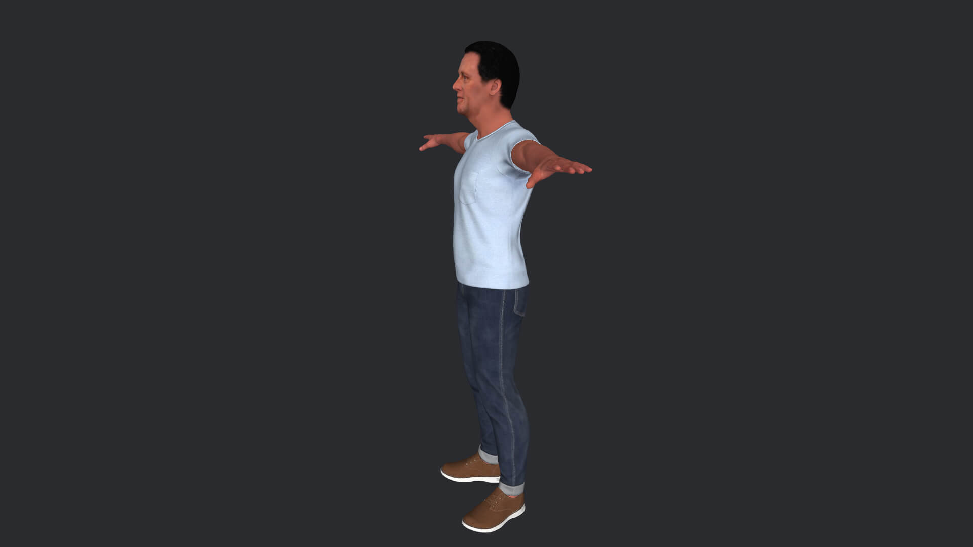 Lance Armstrong Realistic Full Body Fully Rigged Character - 3D Model ...