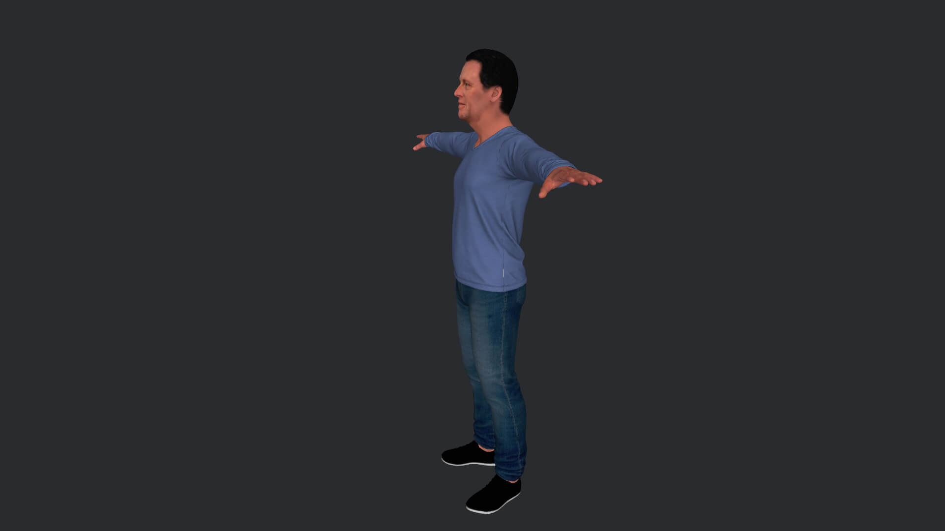 Lance Armstrong Realistic Full Body Fully Rigged Character - 3D Model ...