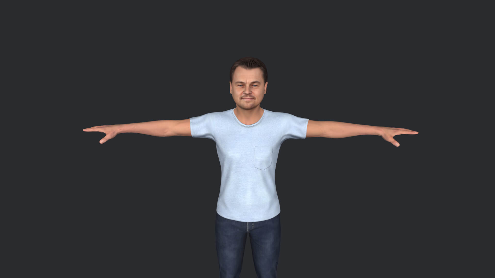 Leonardo DiCaprio Character - 3D Model by meta avatars