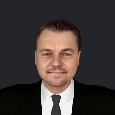 Leonardo DiCaprio Character - 3D Model by meta avatars