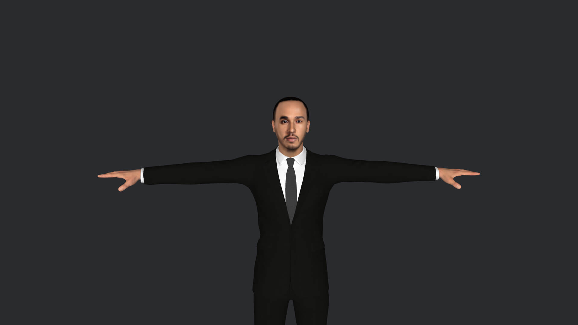 Lewis Hamilton Realistic Full Body Fully Rigged Character - 3D Model by ...