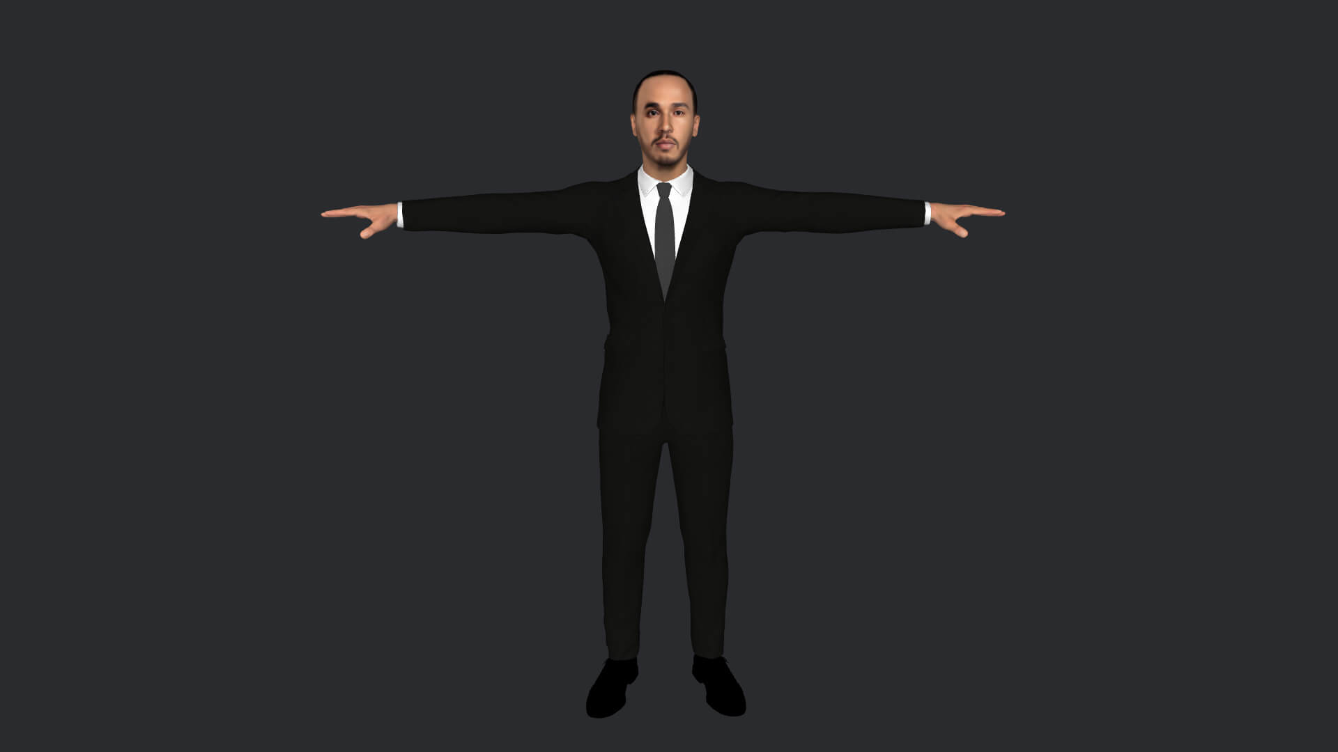 Lewis Hamilton Realistic Full Body Fully Rigged Character - 3D Model by ...