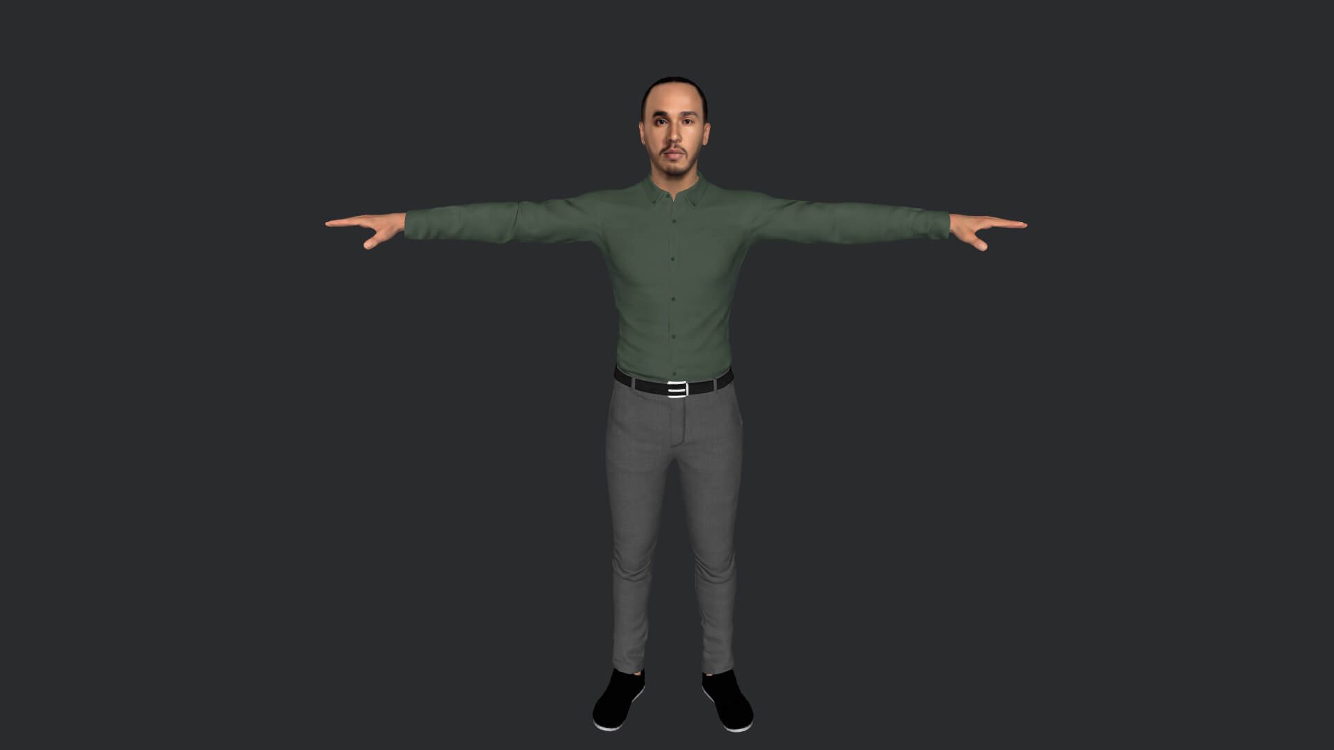 Lewis Hamilton Realistic Full Body Fully Rigged Character - 3D Model by ...