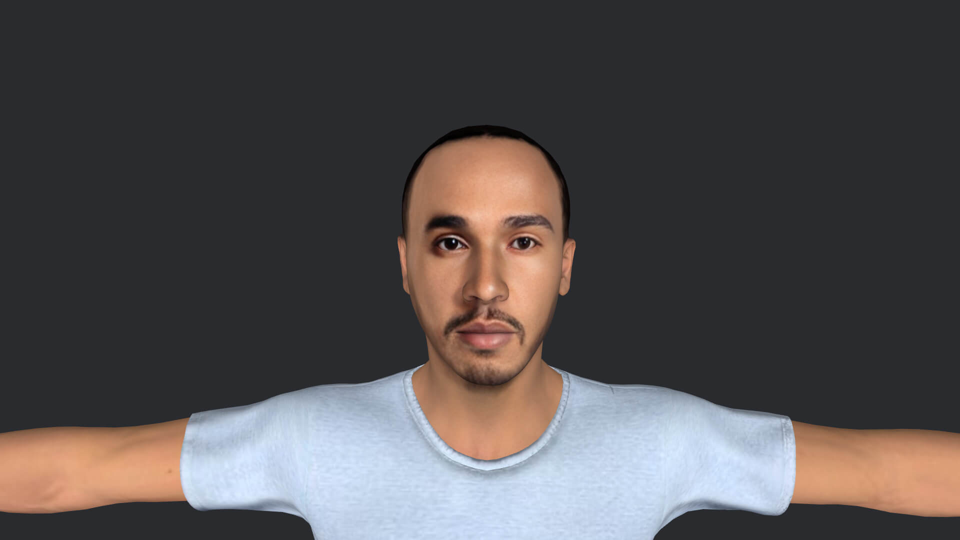 Lewis Hamilton Realistic Full Body Fully Rigged Character - 3D Model by ...
