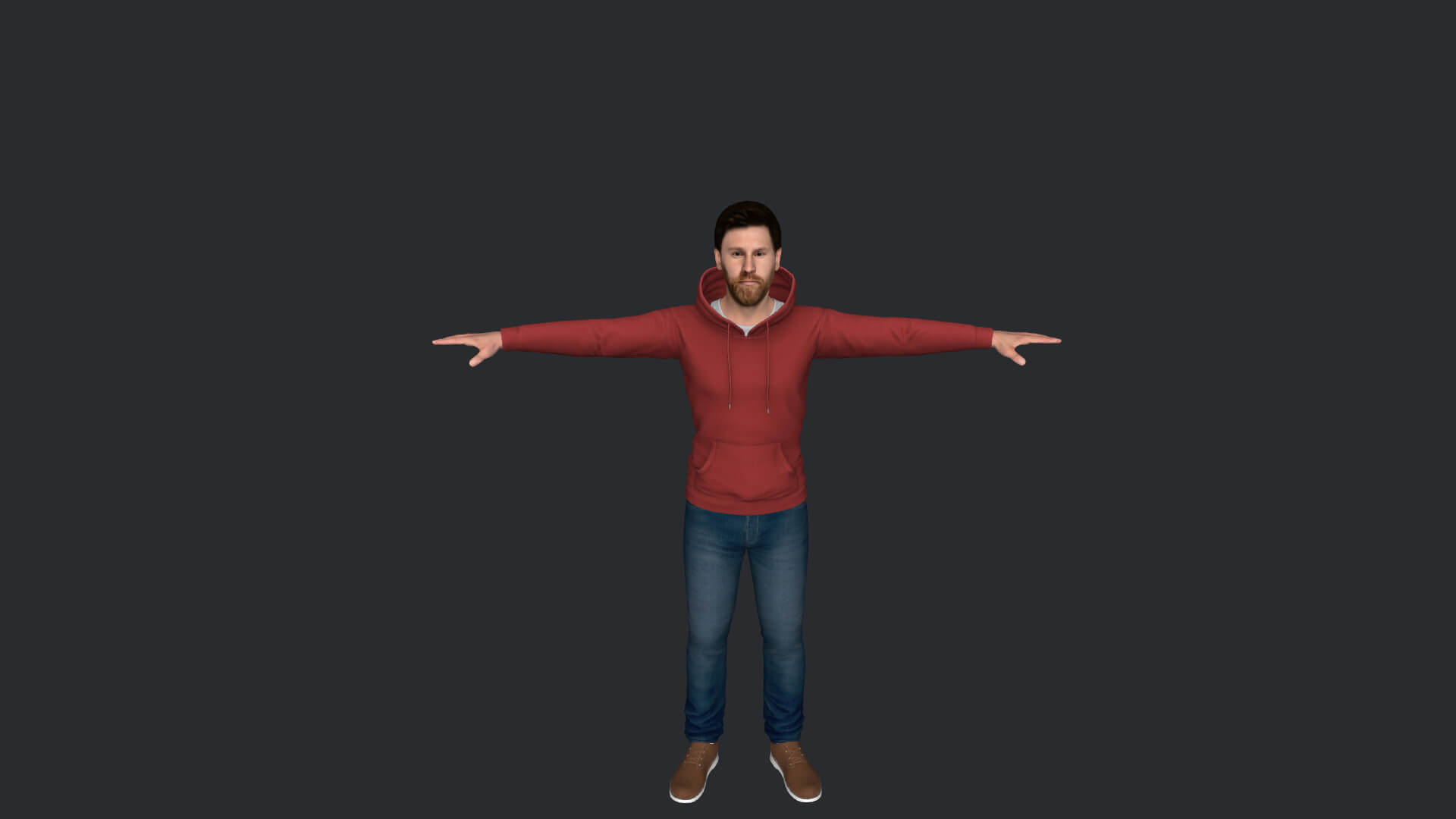 Lionel Messi Character - 3D Model by meta avatars
