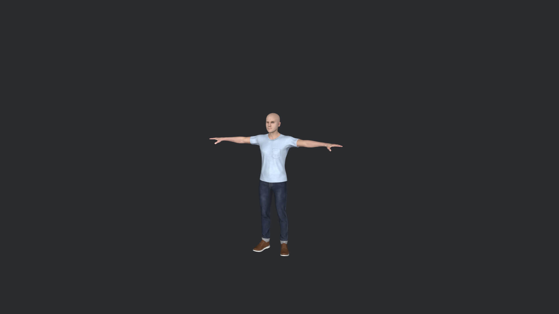 Lloyd Ahlquist Realistic Full Body Fully Rigged Character - 3D Model by ...