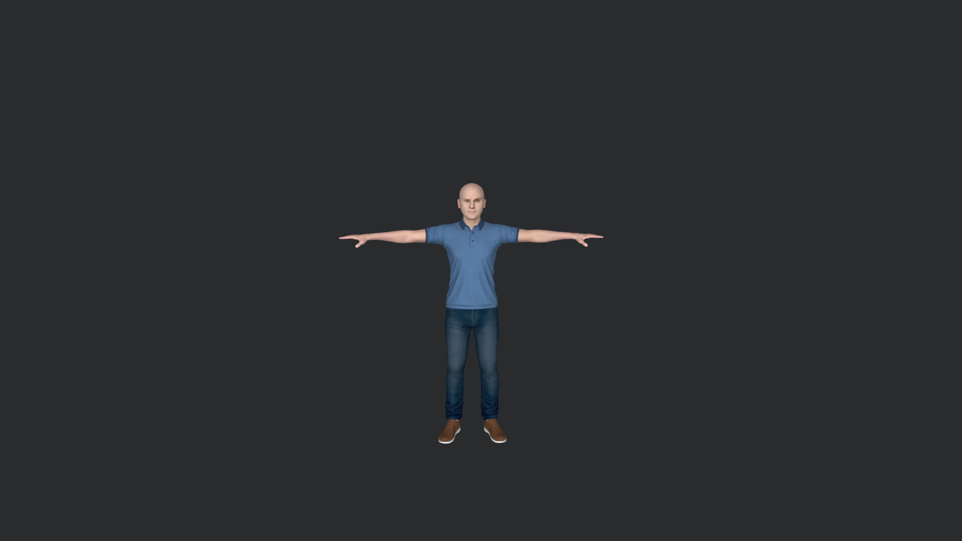 Lloyd Ahlquist Realistic Full Body Fully Rigged Character - 3D Model by ...