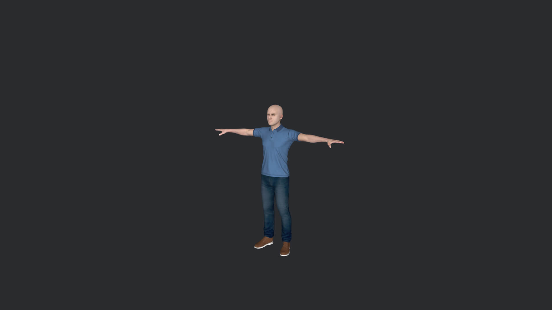 Lloyd Ahlquist Realistic Full Body Fully Rigged Character - 3D Model by ...