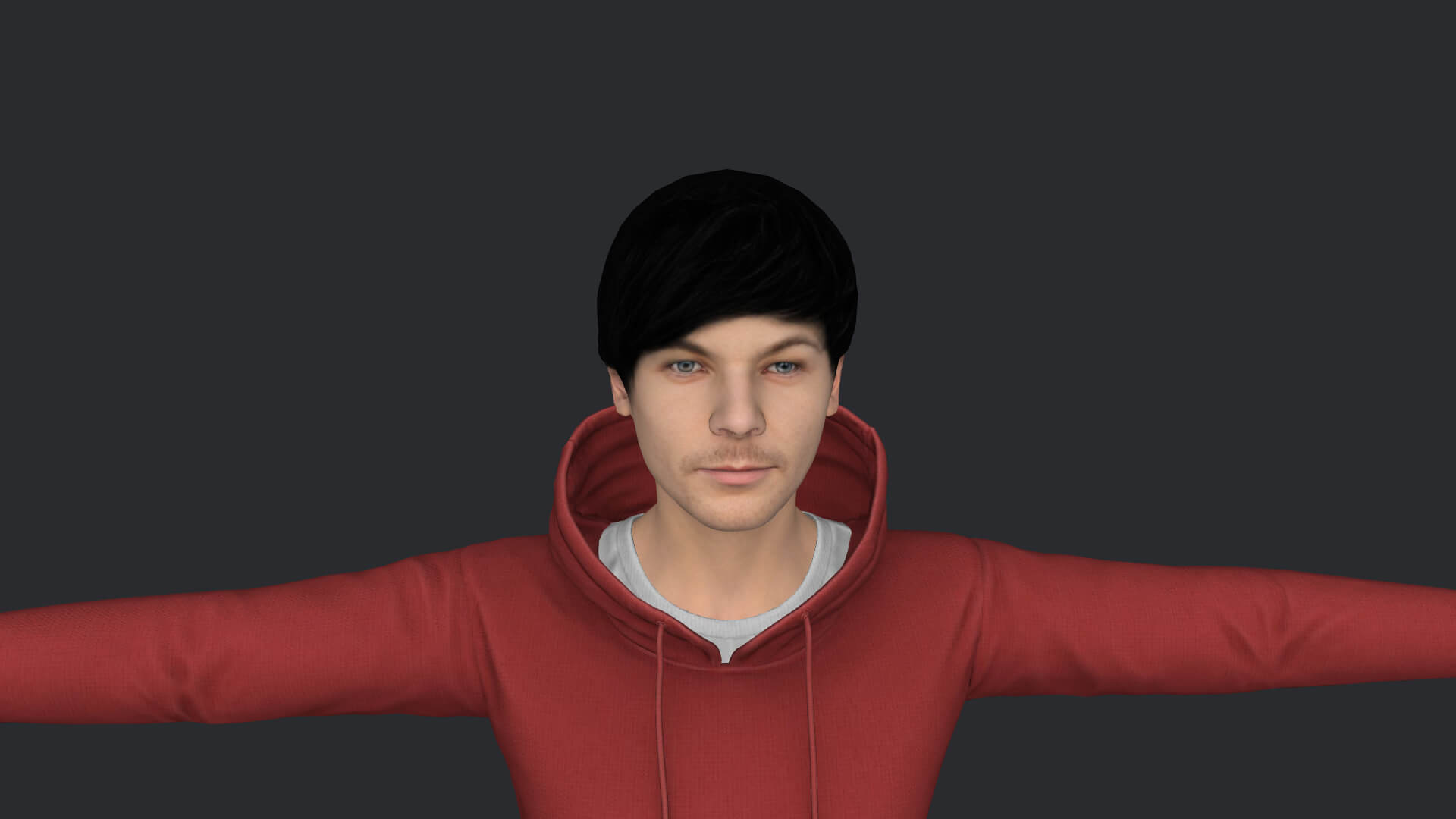 Louis Tomlinson Realistic Full Body Fully Rigged Character - 3D Model ...
