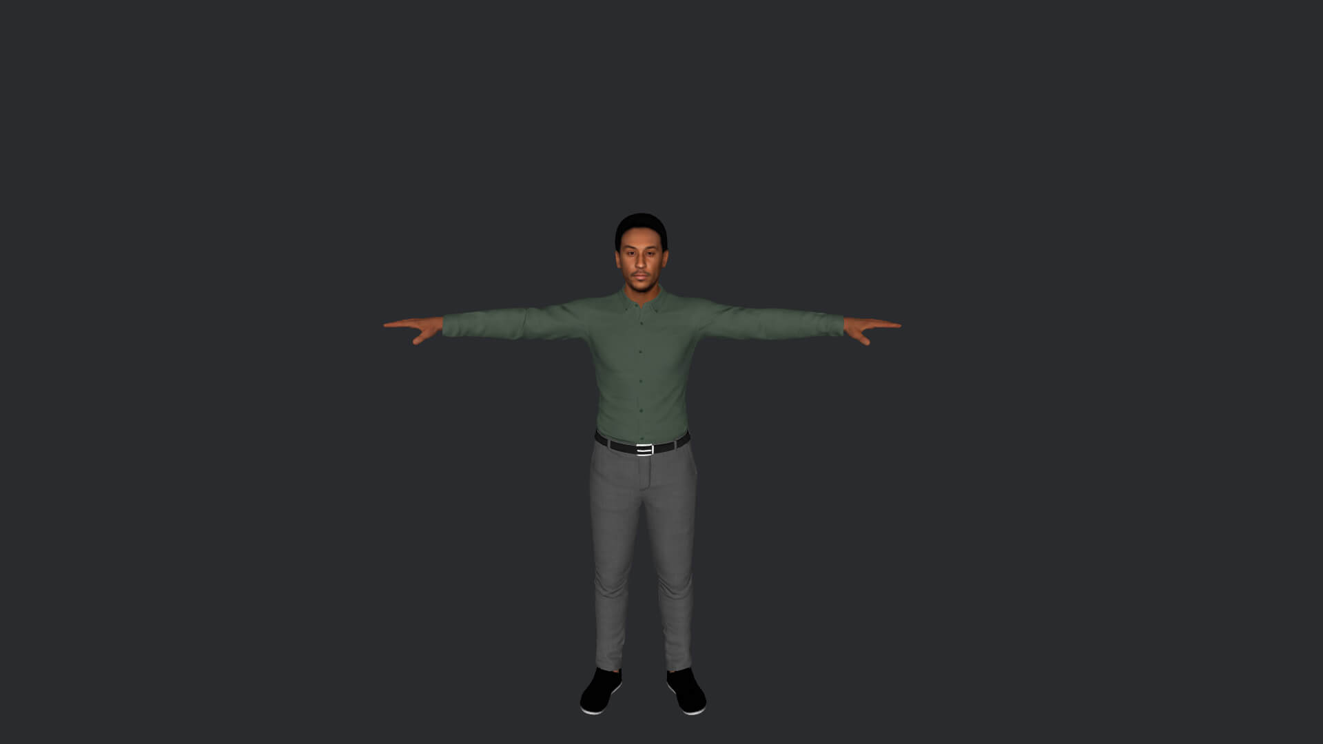 Ludacris Realistic Full Body Fully Rigged Character - 3D Model by meta ...