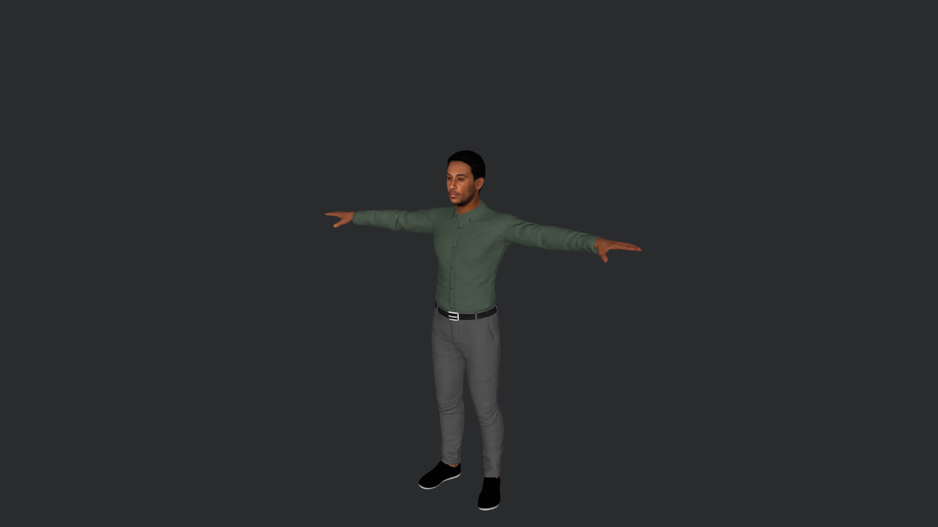 Ludacris Realistic Full Body Fully Rigged Character - 3D Model by meta ...