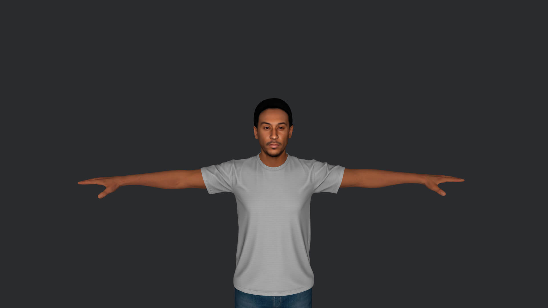 Ludacris Realistic Full Body Fully Rigged Character - 3D Model by meta ...
