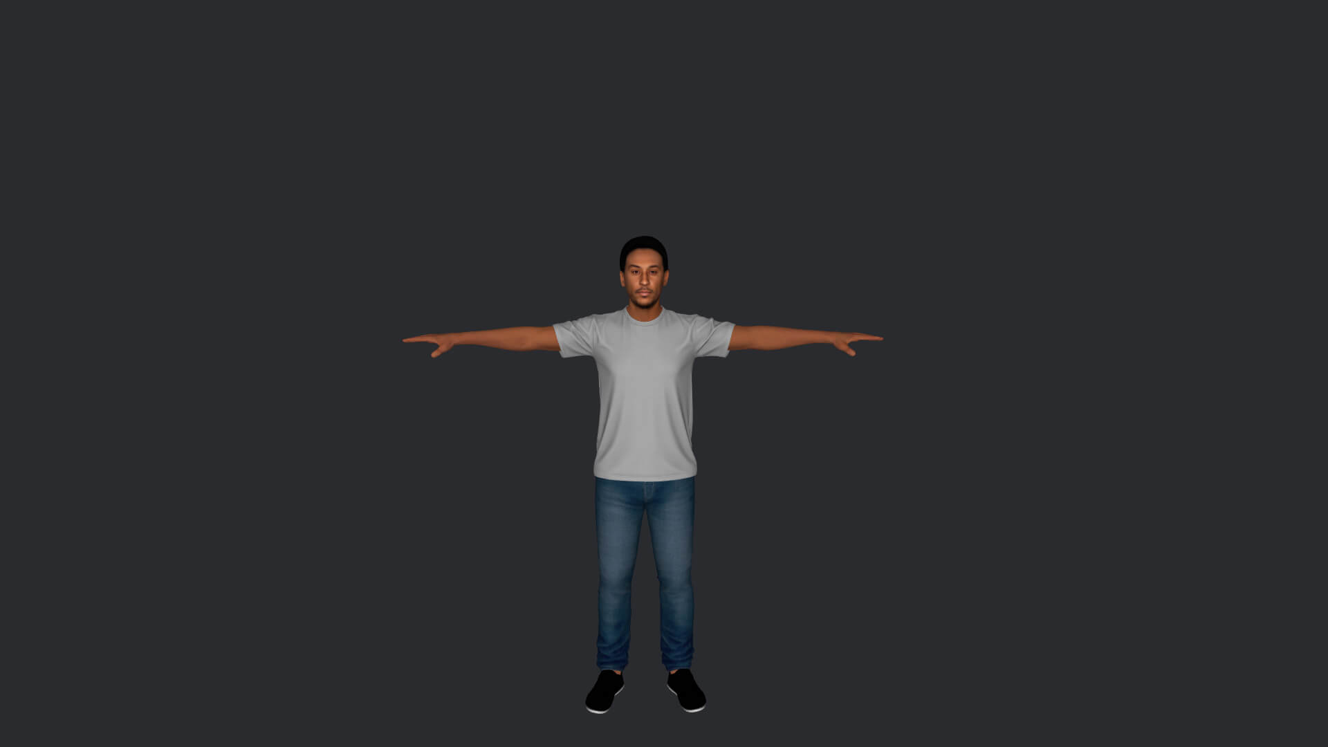 Ludacris Realistic Full Body Fully Rigged Character - 3D Model by meta ...