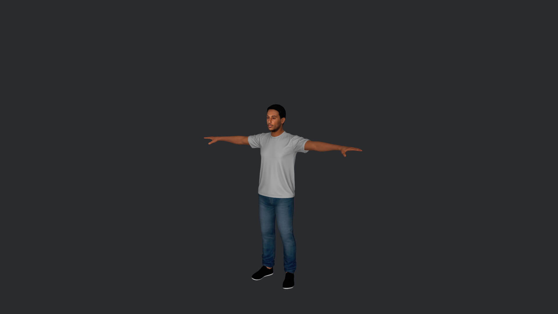Ludacris Realistic Full Body Fully Rigged Character - 3D Model by meta ...
