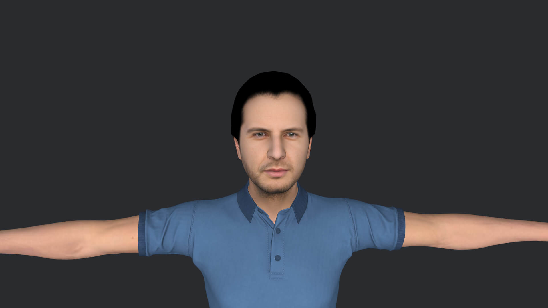 Luke Bryan Realistic Full Body Fully Rigged Character - 3D Model by ...