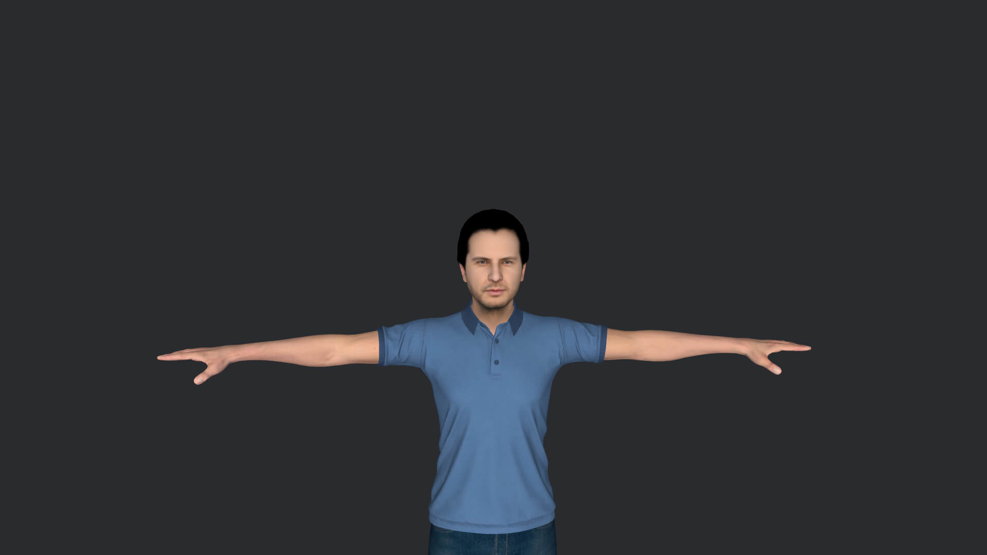 Luke Bryan Realistic Full Body Fully Rigged Character - 3D Model by ...