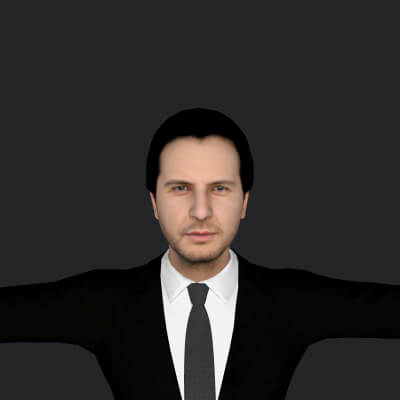 Luke Bryan Realistic Full Body Fully Rigged Character - 3D Model by ...